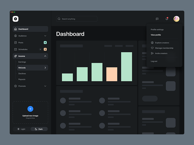 Minimal sidebar navigation for dashboard by Tran Mau Tri Tam on Dribbble Minimal sidebar navigation for dashboard by Tran Mau Tri Tam on Dribbble