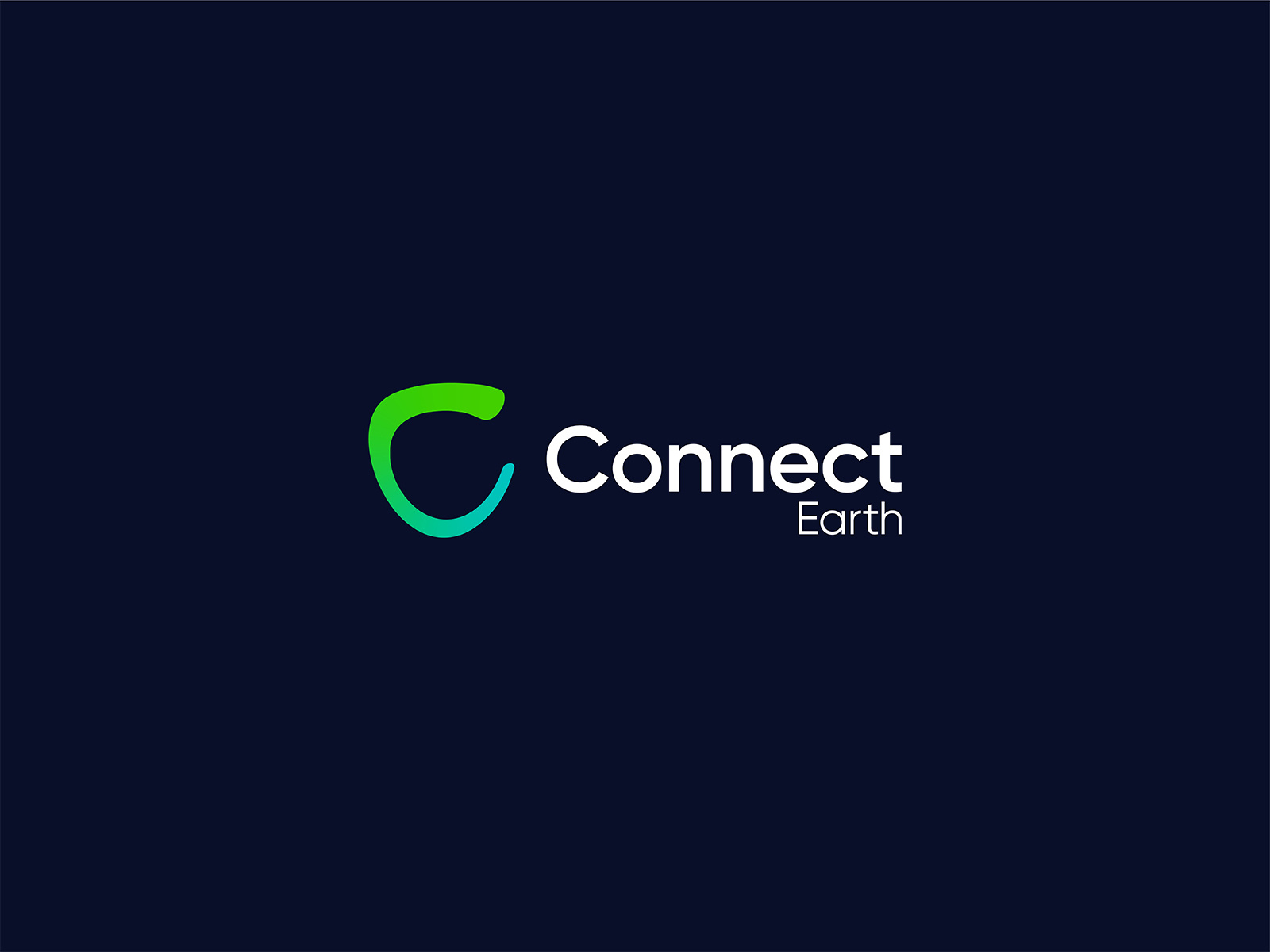 Connect Earth Logo Design: Letter C + Earth + Connection by Rafij ...