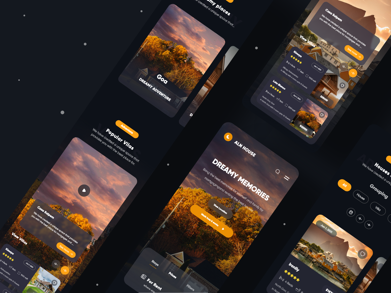 ALN HOUSE by pouya.uix for QClay on Dribbble