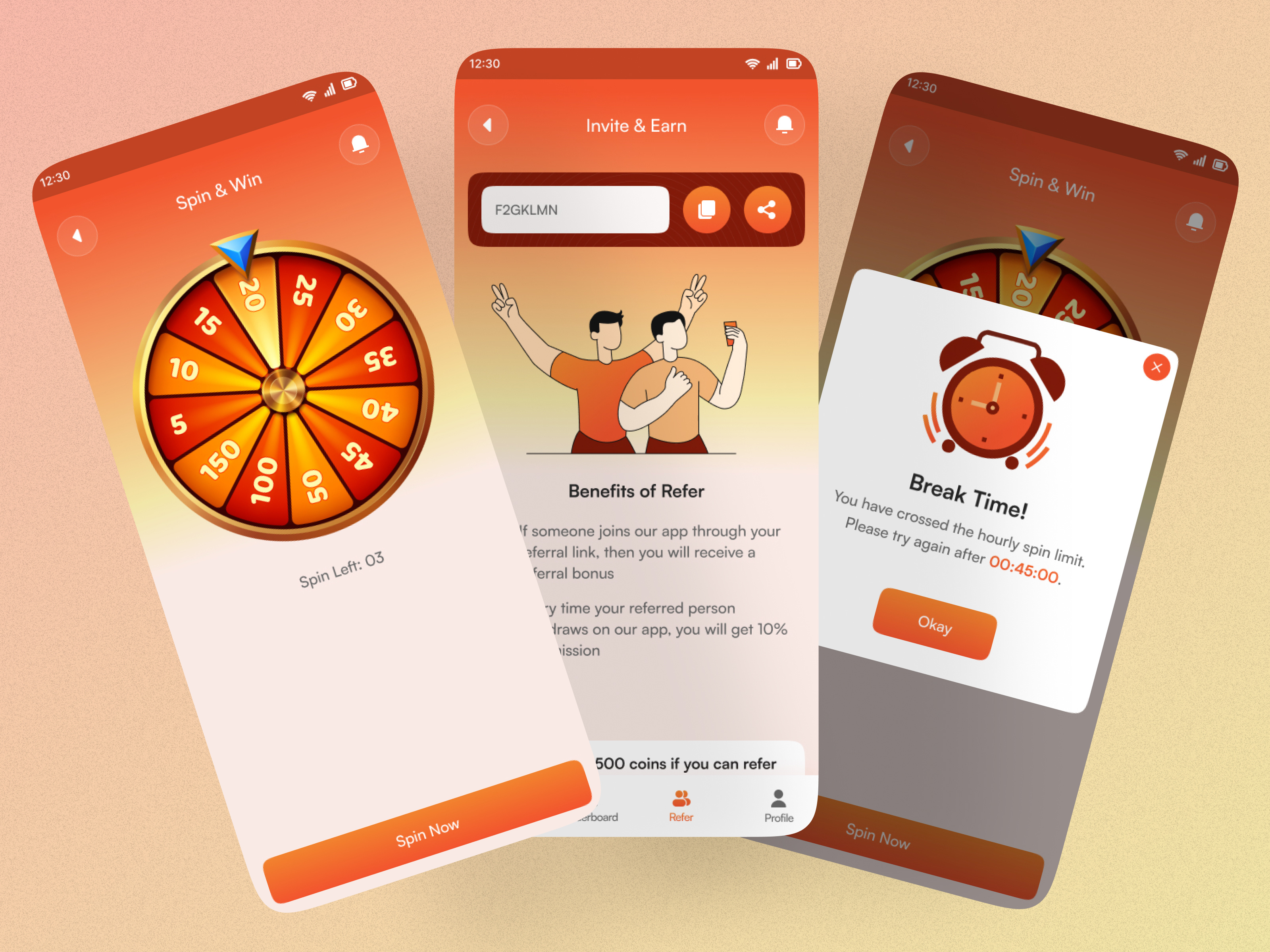 Earning Rewards App UI Design by Softnextit on Dribbble