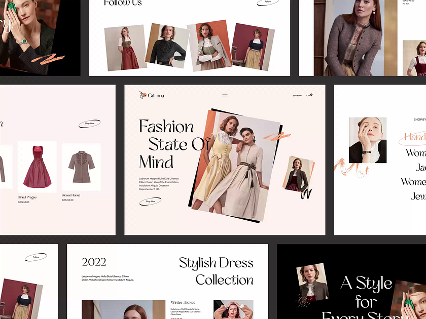 Clothing Website designs, themes, templates and downloadable graphic ...