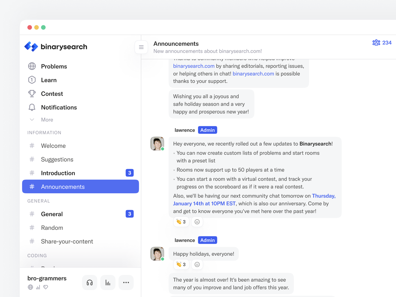 Binarysearch – Chat UI by Valera Pieŭnioŭ on Dribbble