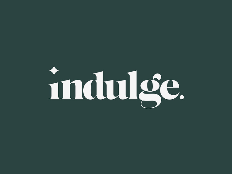 Indulge Logotype Design by Alex Aperios on Dribbble