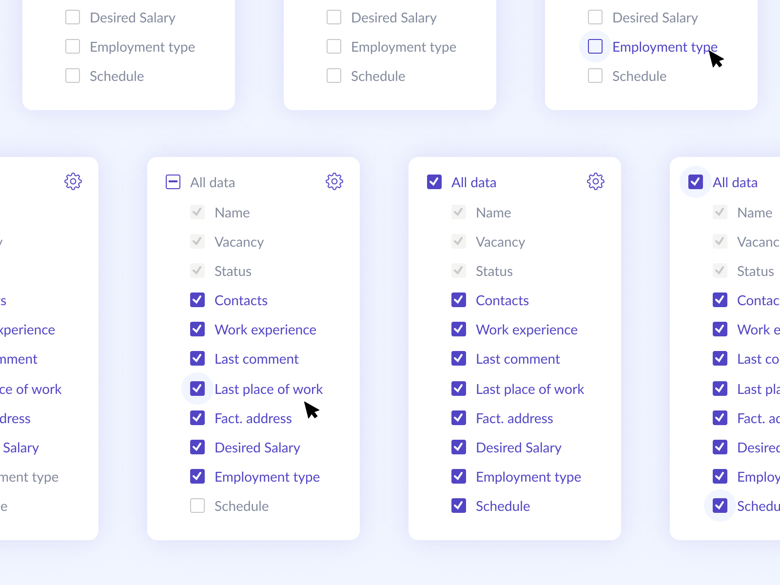 ATS. Candidate management system by Melnica_website on Dribbble