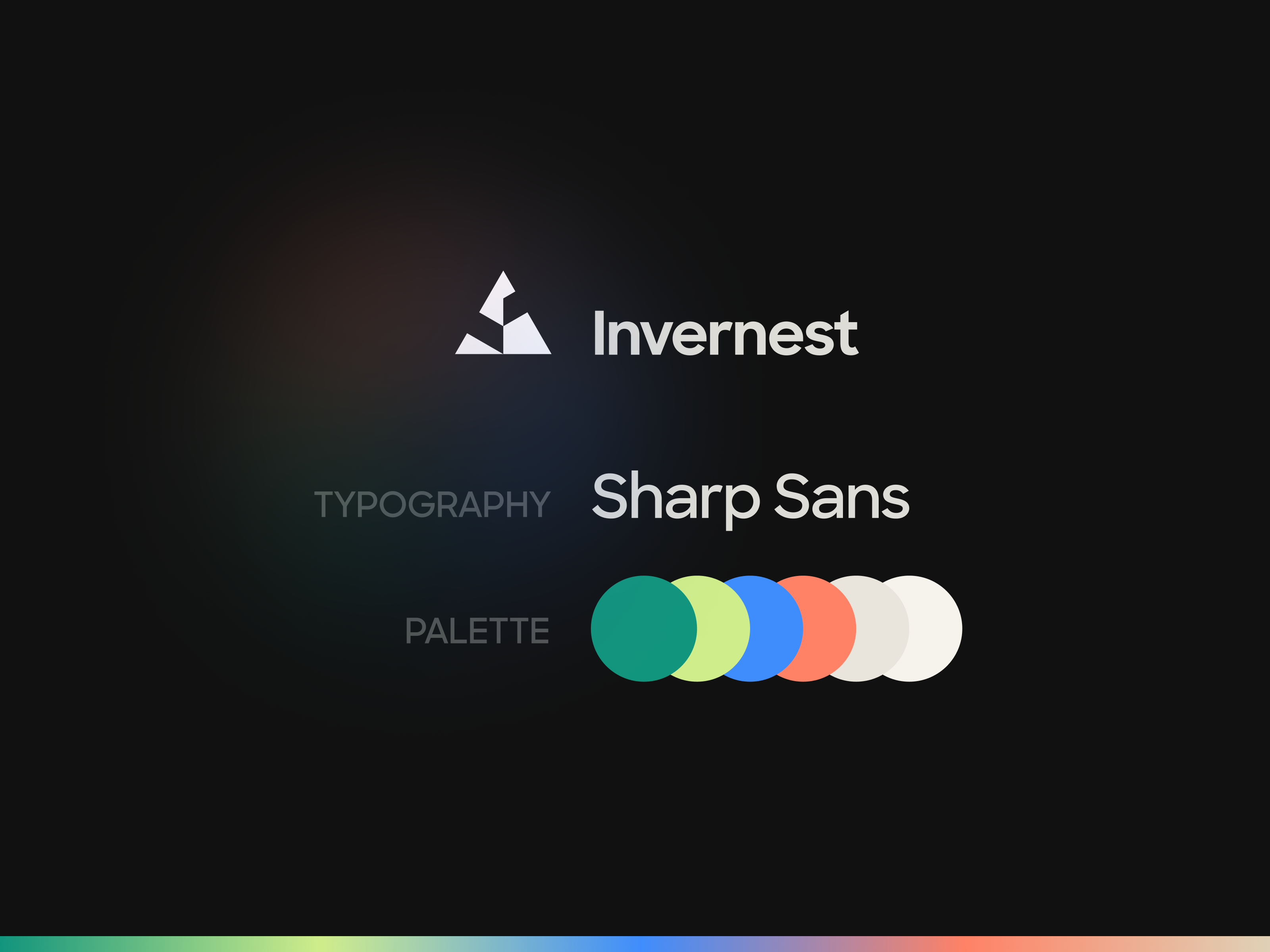 Invernest • Branding by Juliette Lagache for Piqo Studio on Dribbble