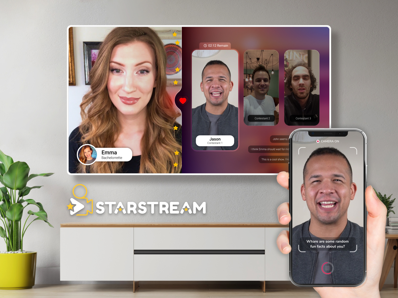 Starstream TV + Mobile App Design by Hu Jin on Dribbble