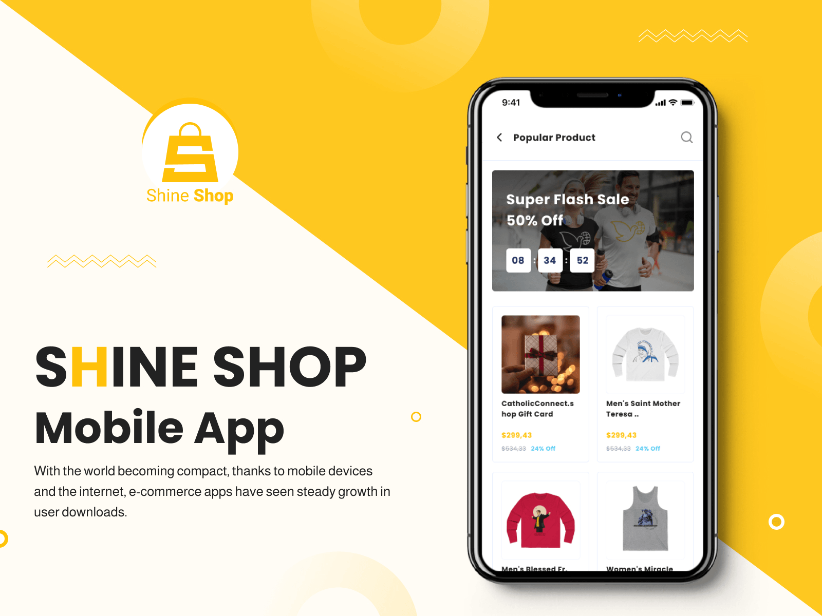 Shine Shop App by Rentech Digital on Dribbble