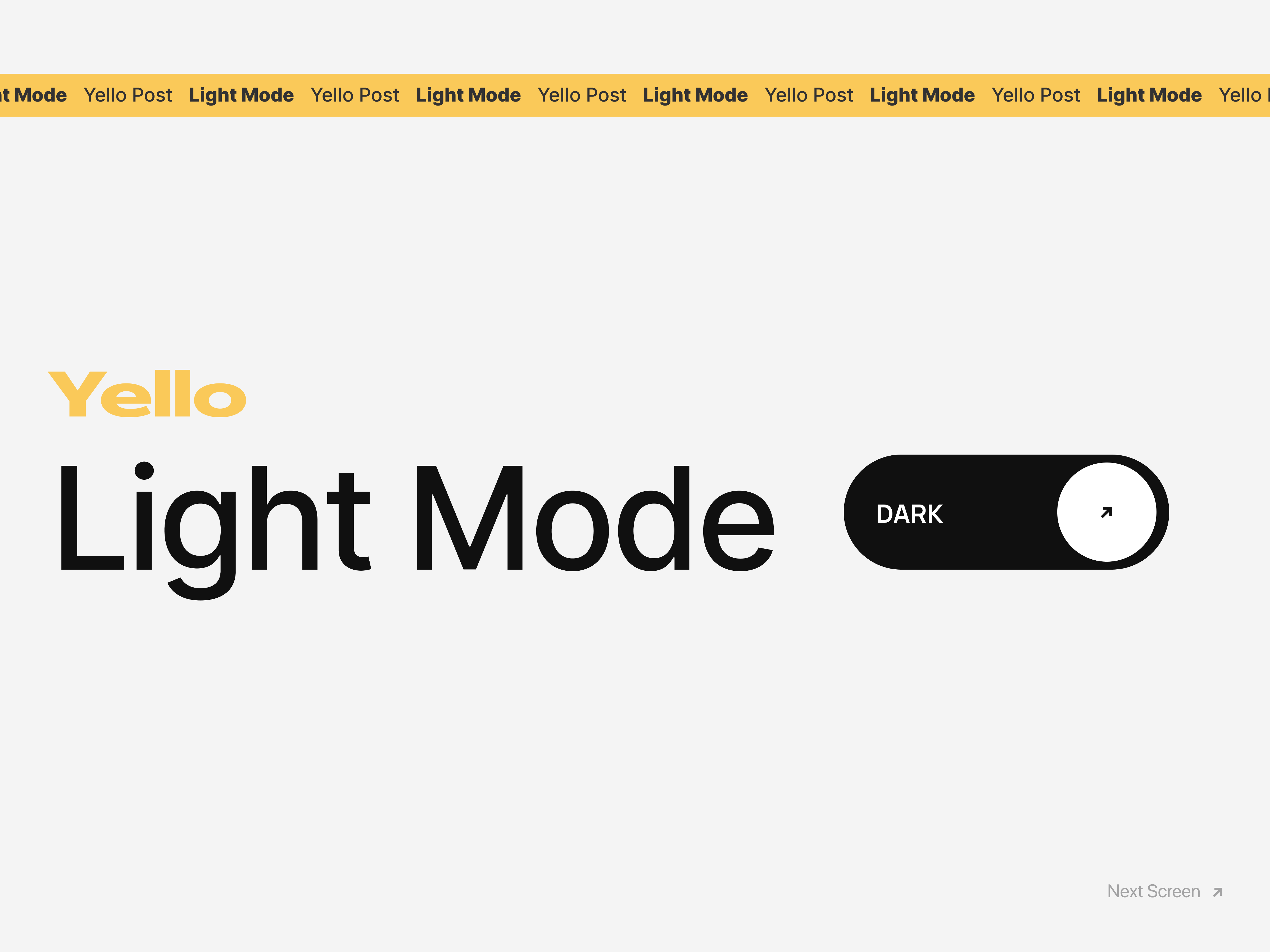 YELLO Mobile App – Main page by Daria Lisovenko on Dribbble