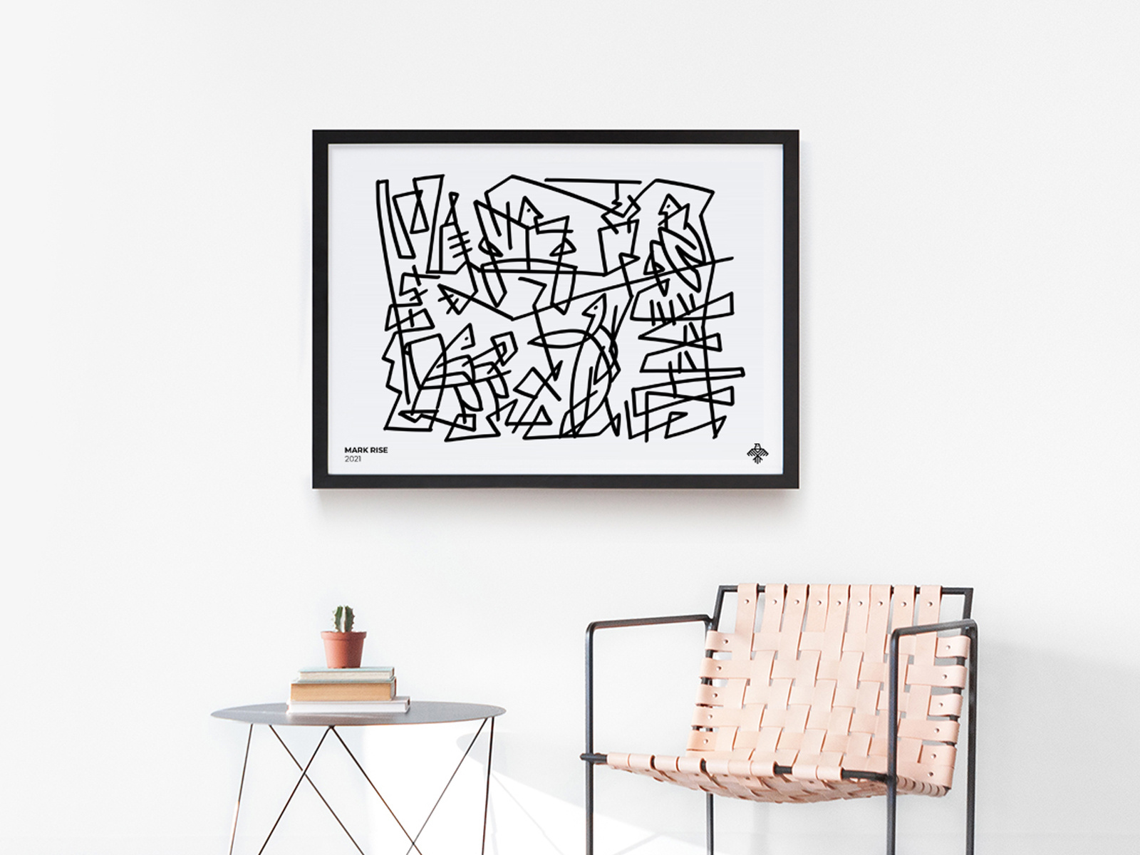 Line Art Drawing by Mark Rise by Mark Rise on Dribbble