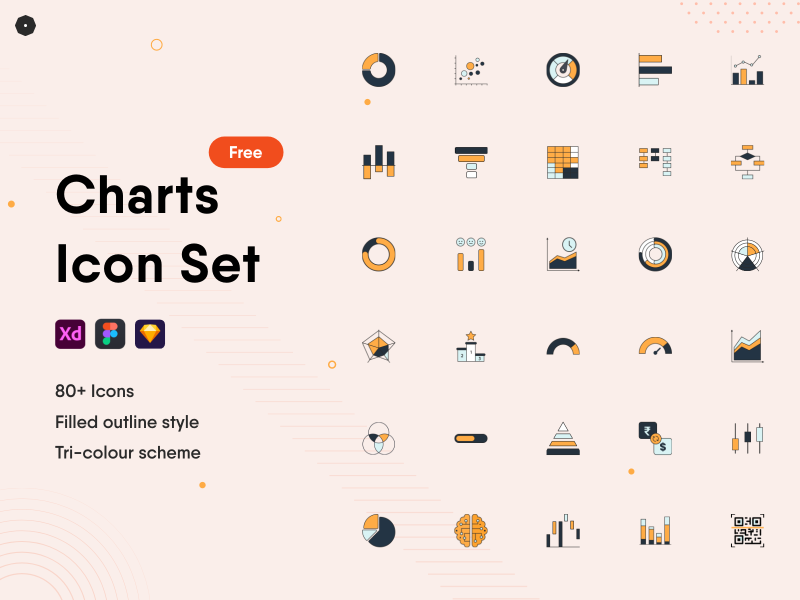 Free Icon Set - Charts, Graphs, Analytics, Actions, Business by Octet ...
