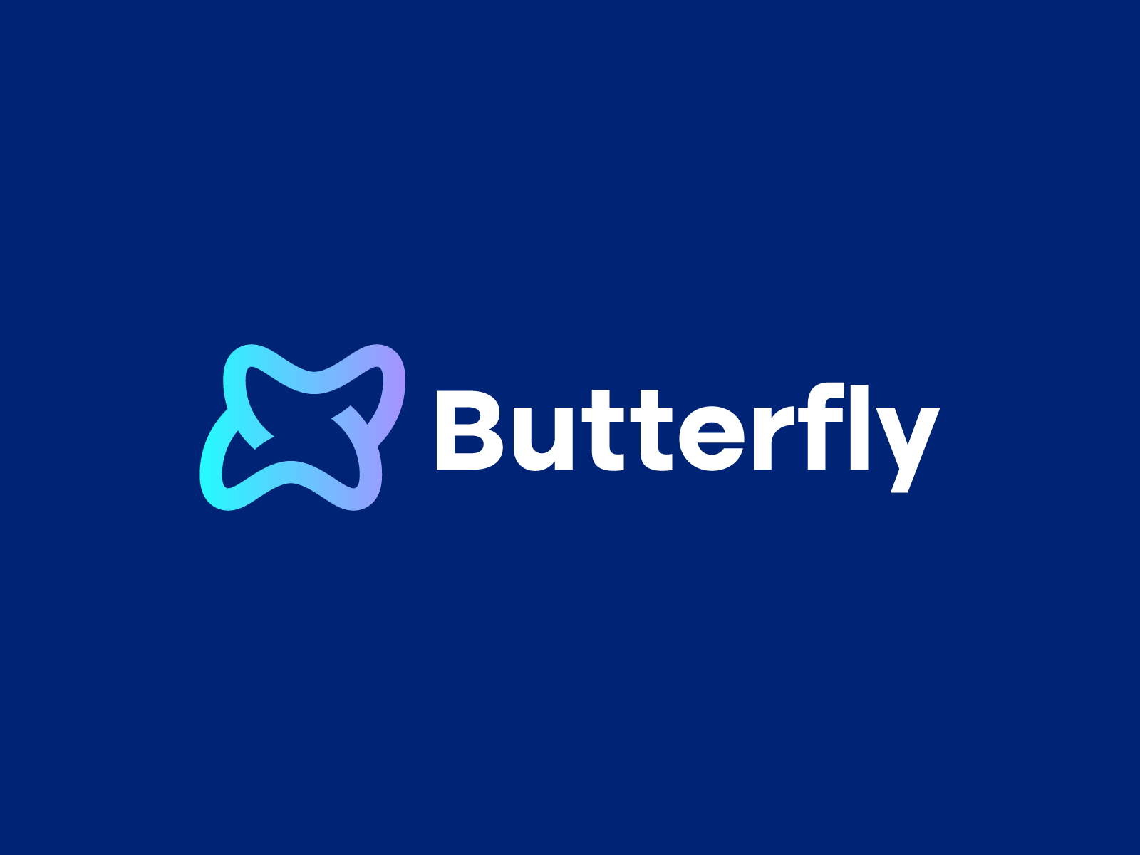 Butterfly Logo by Muhammad Aslam on Dribbble