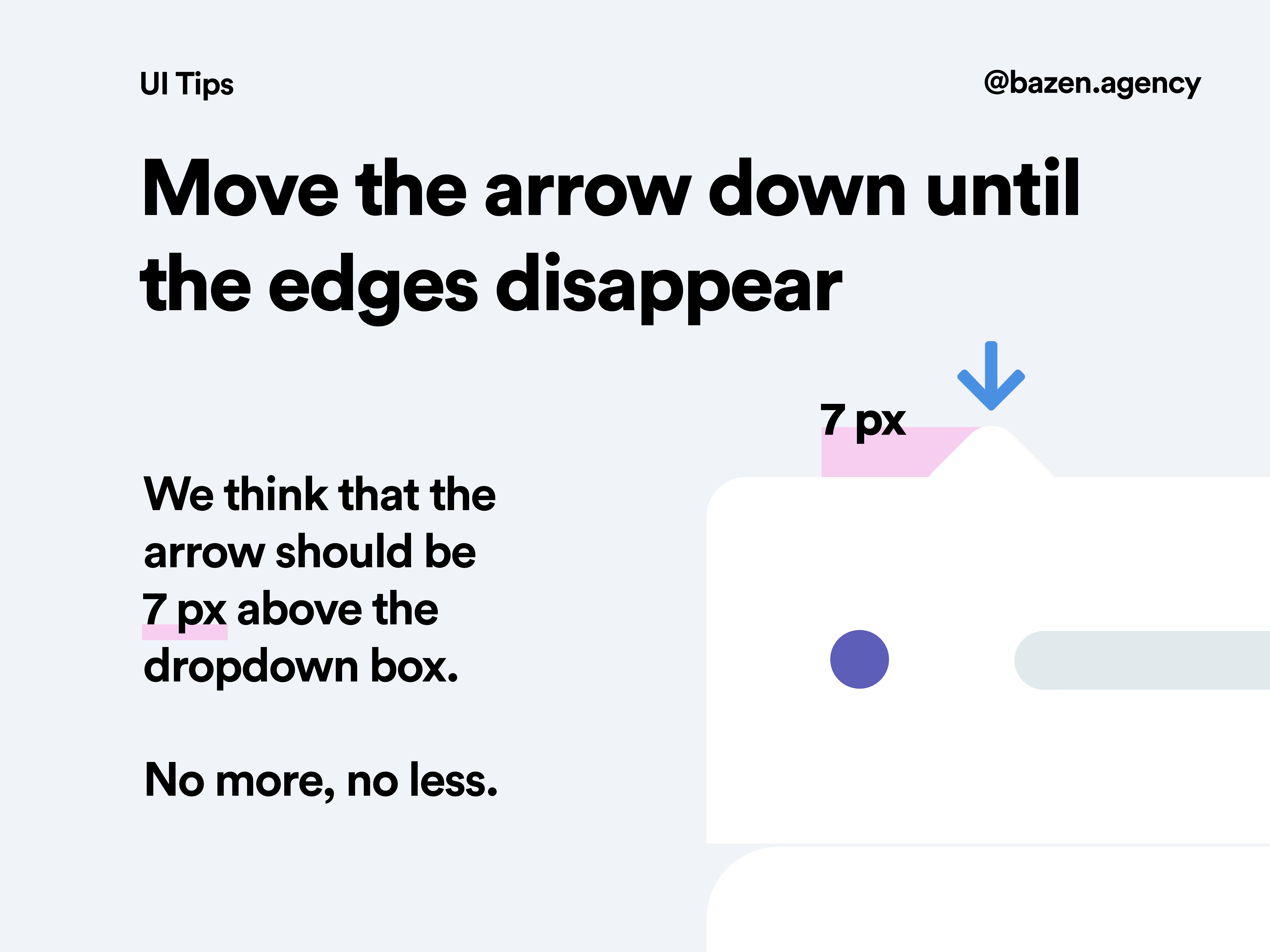Design Tip - How to Create the Perfect Dropdown by bazen.talks on Dribbble