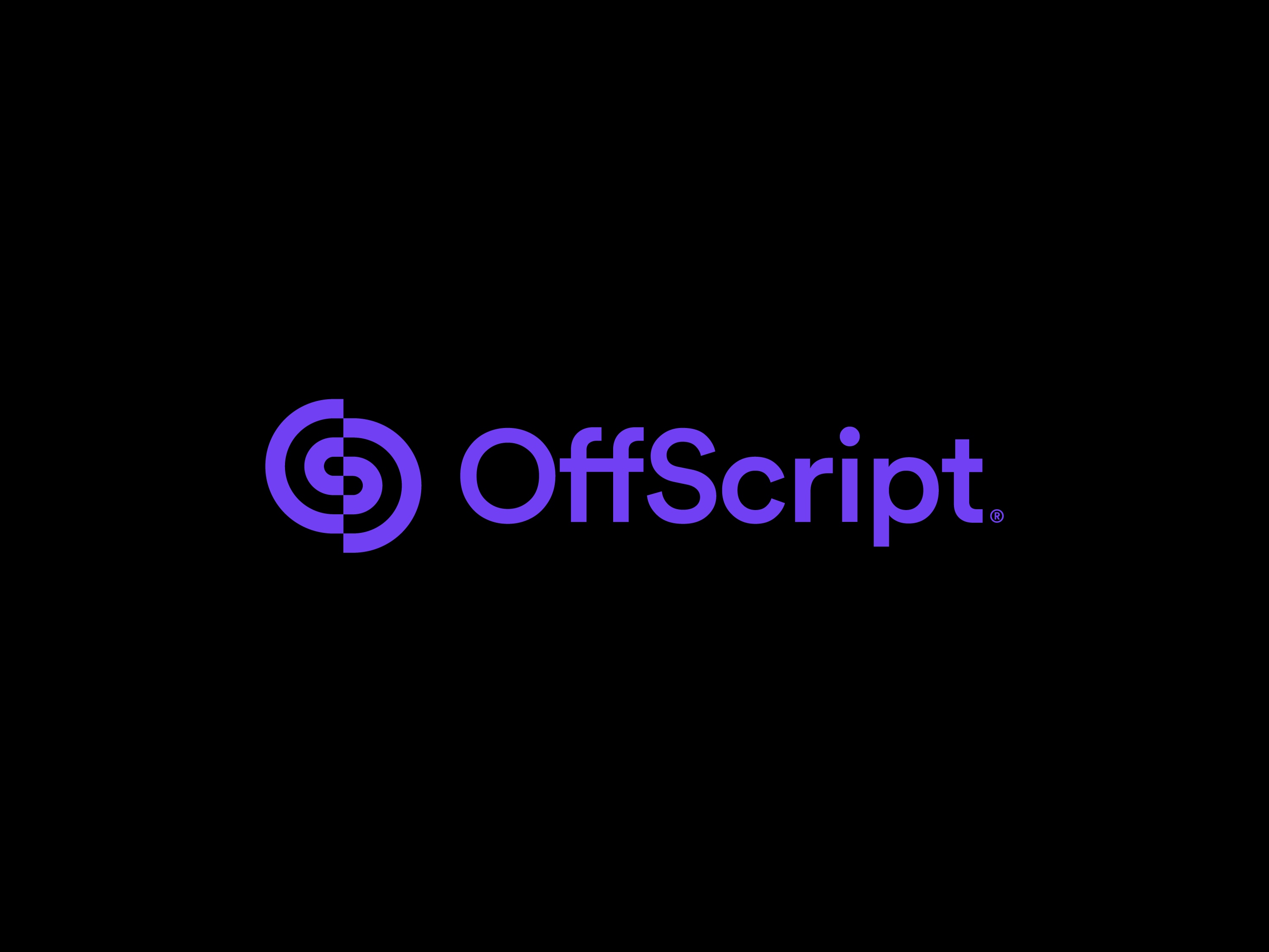 OffScript - Logo design by Ruben Daems - on Dribbble