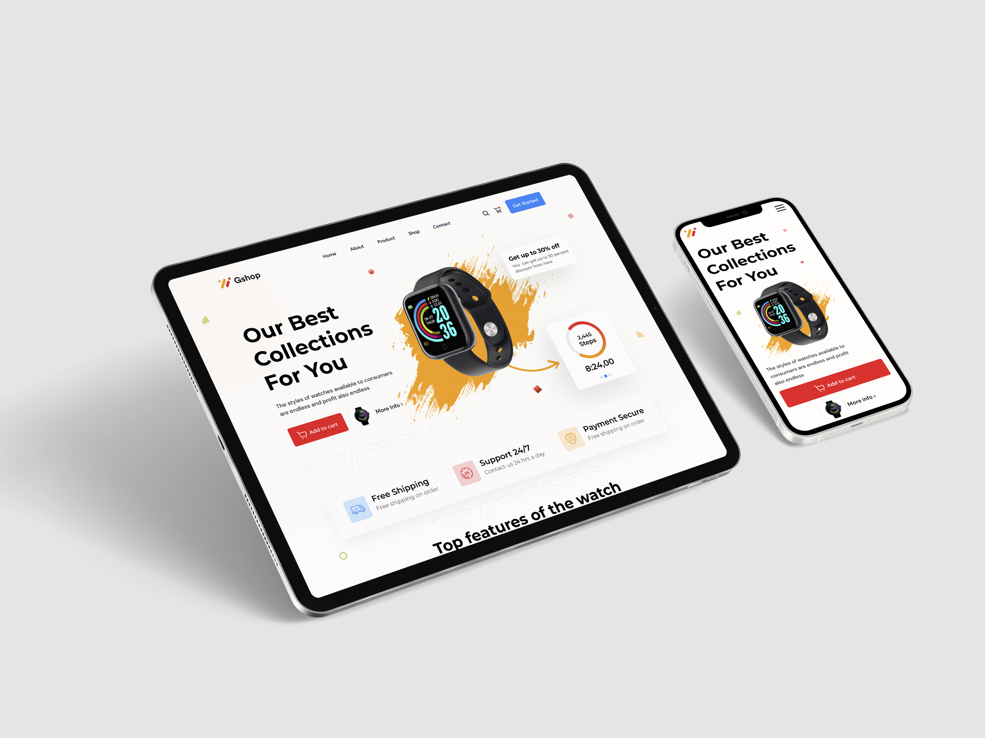 Best Gadget Gifts Website by Oyolloo on Dribbble