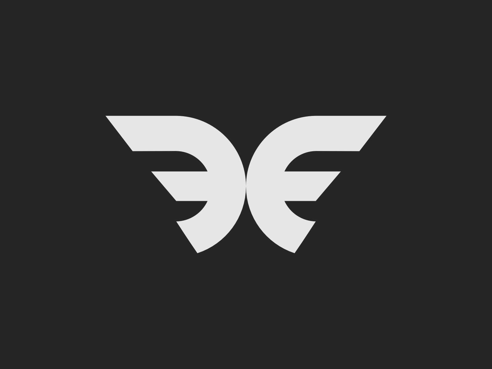 Double E Monogram by Dhruw CK on Dribbble