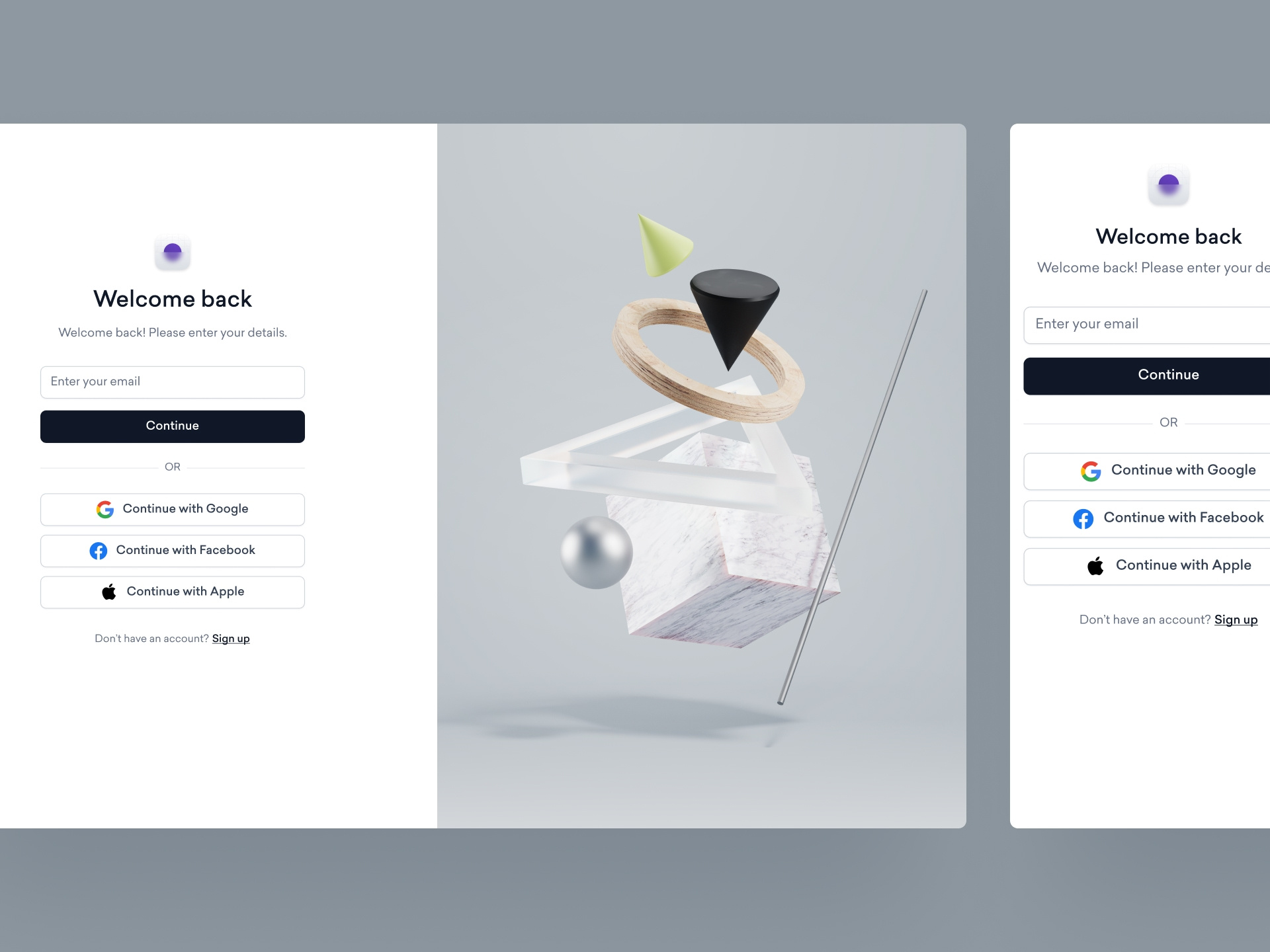 Log in page — Untitled UI by Jordan Hughes® on Dribbble