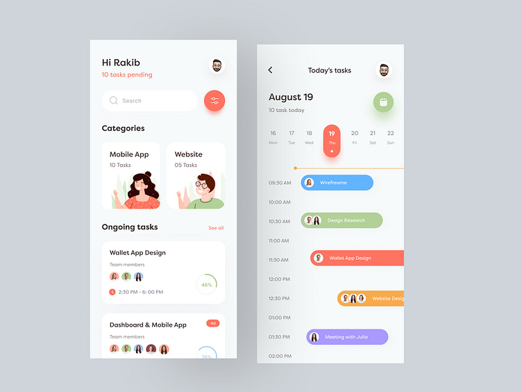 Task Management App (Full) by Rakib Kowshar for Delisas: UX/UI & SaaS ... Task Management App (Full) by Rakib Kowshar for Delisas: UX/UI & SaaS ...