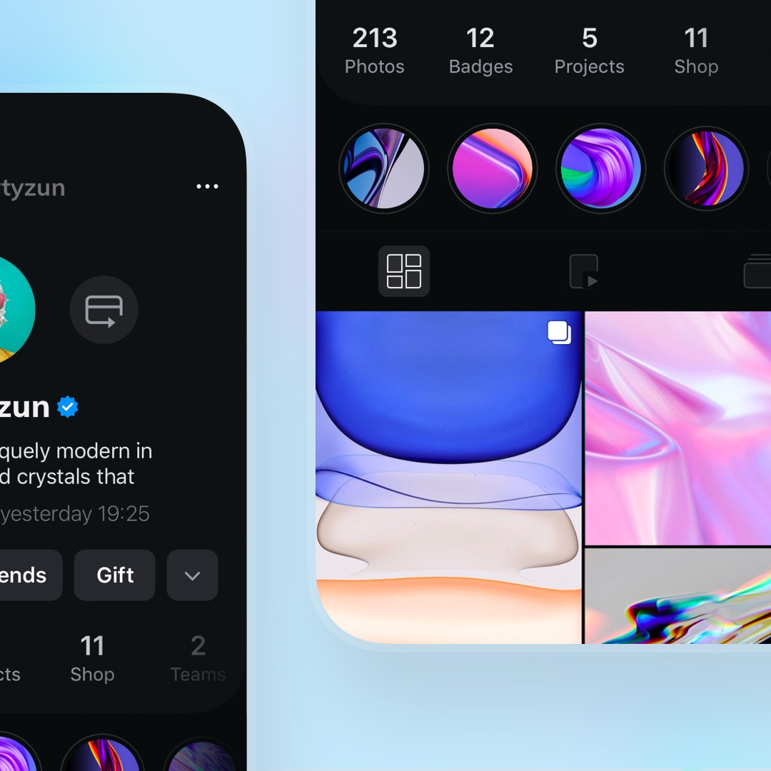 Unsplash – UI Mobile Experiment 🔥 by Vlad Tyzun on Dribbble
