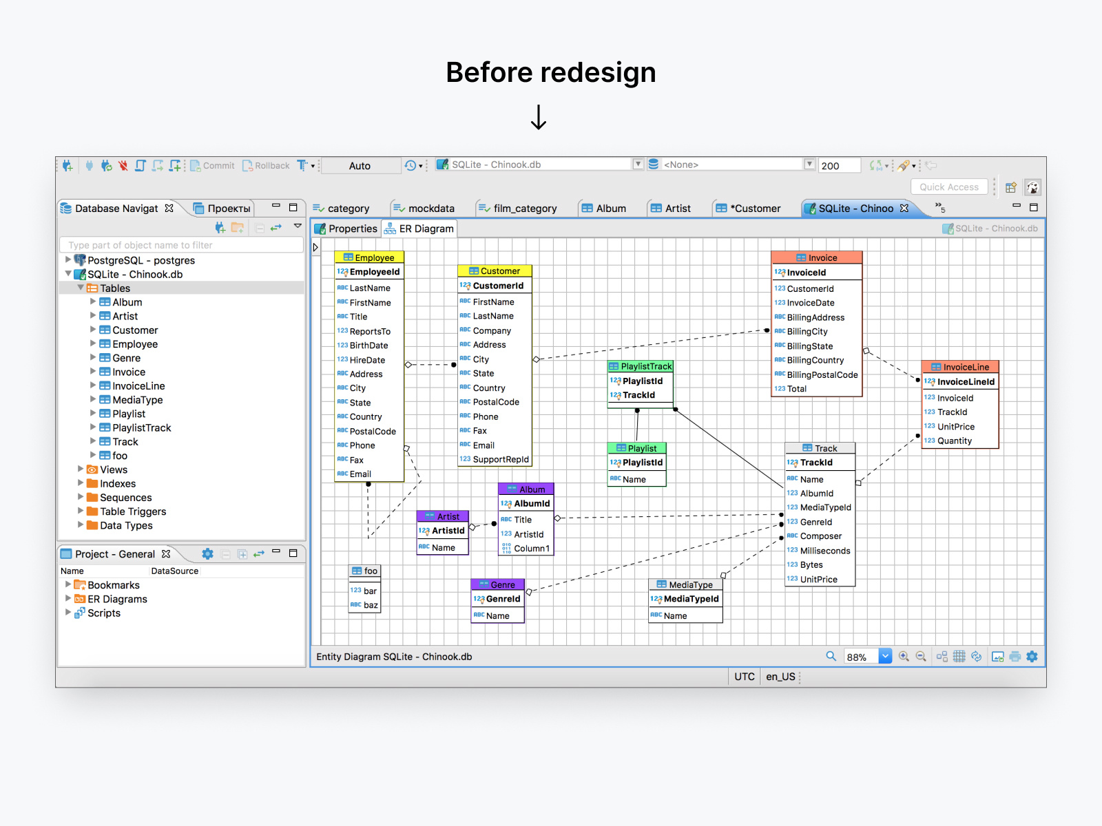 Universal Multi-platform Database Tool by Seven Metrics on Dribbble