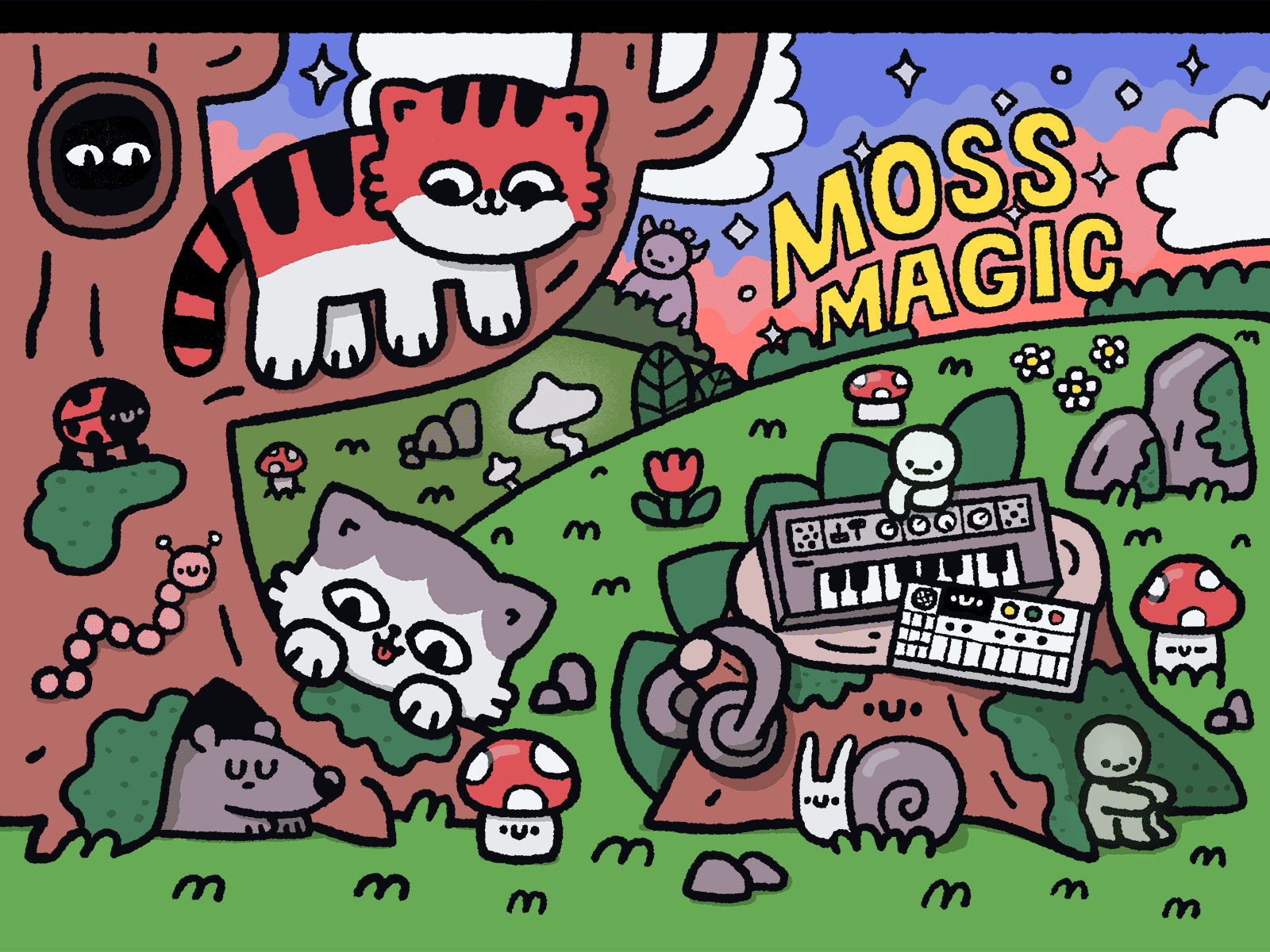 Moss Magic by Zhenya Artemjev on Dribbble