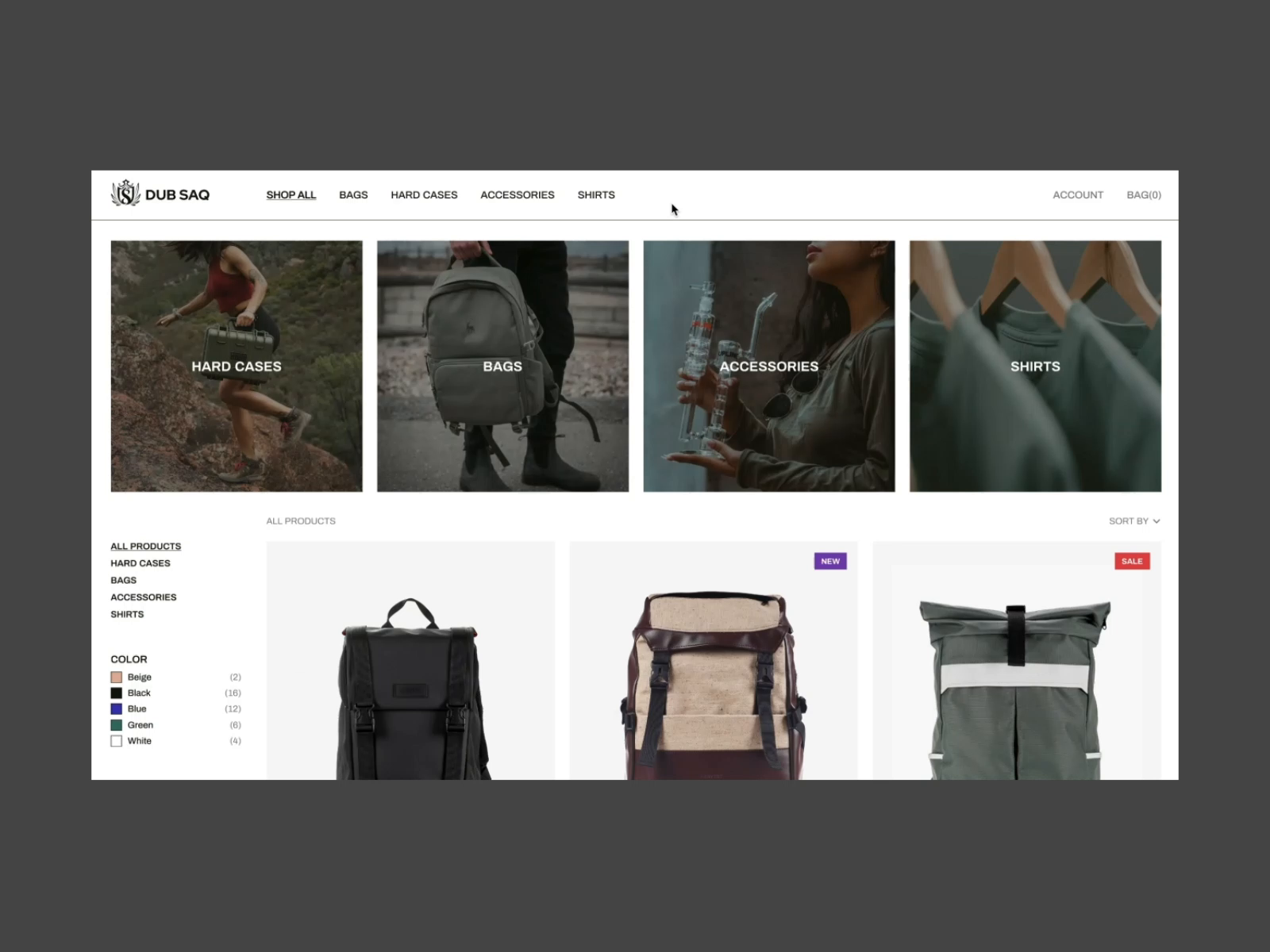 DUB SAQ / catalog by stacy • multidisciplinary designer for Lit Studio on Dribbble