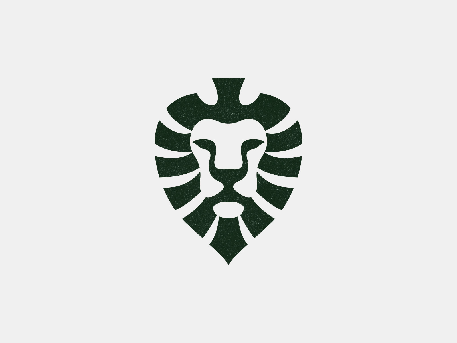 Leaf + lion by Gert van Duinen (Cresk Design) on Dribbble
