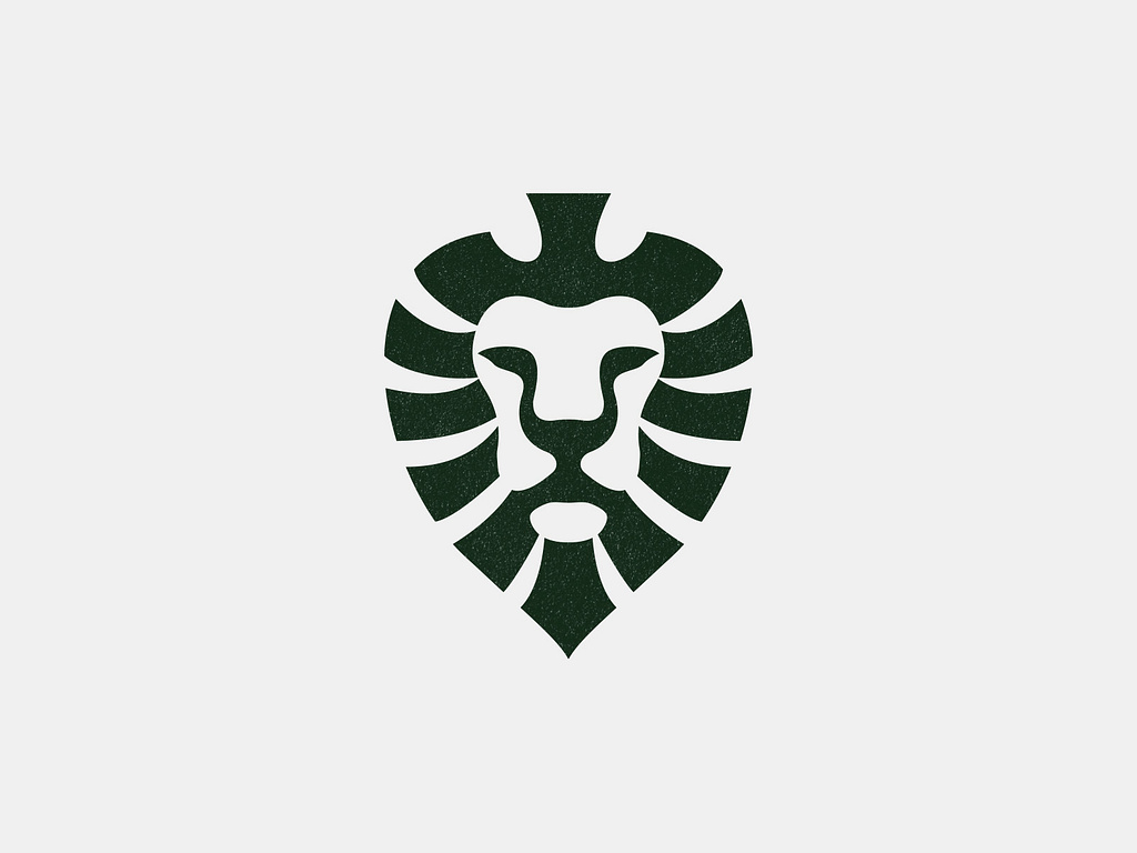 Leaf + lion by Gert van Duinen on Dribbble