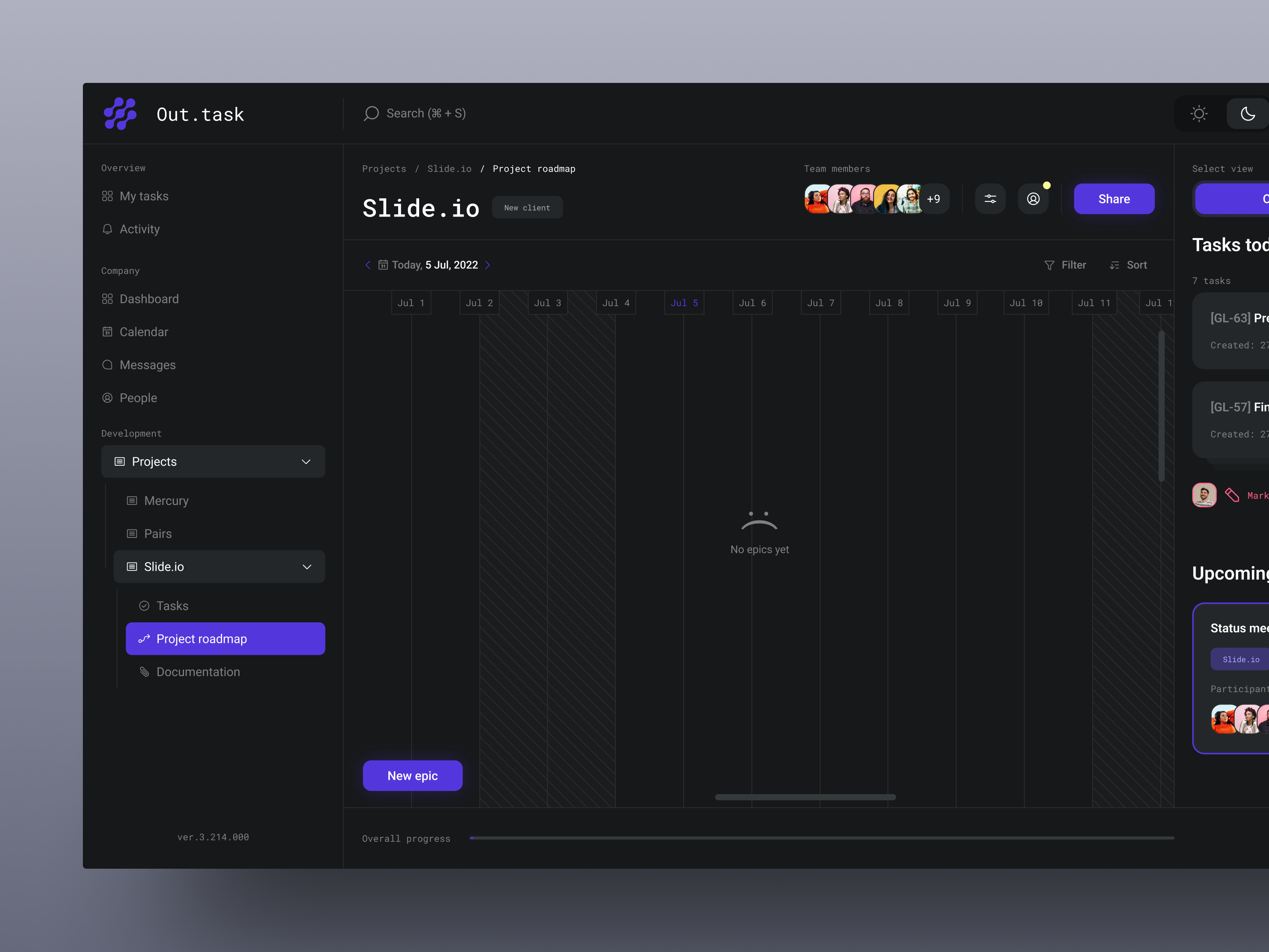 Project Management Dashboard for Your Team by Jakub Helcberger for ...