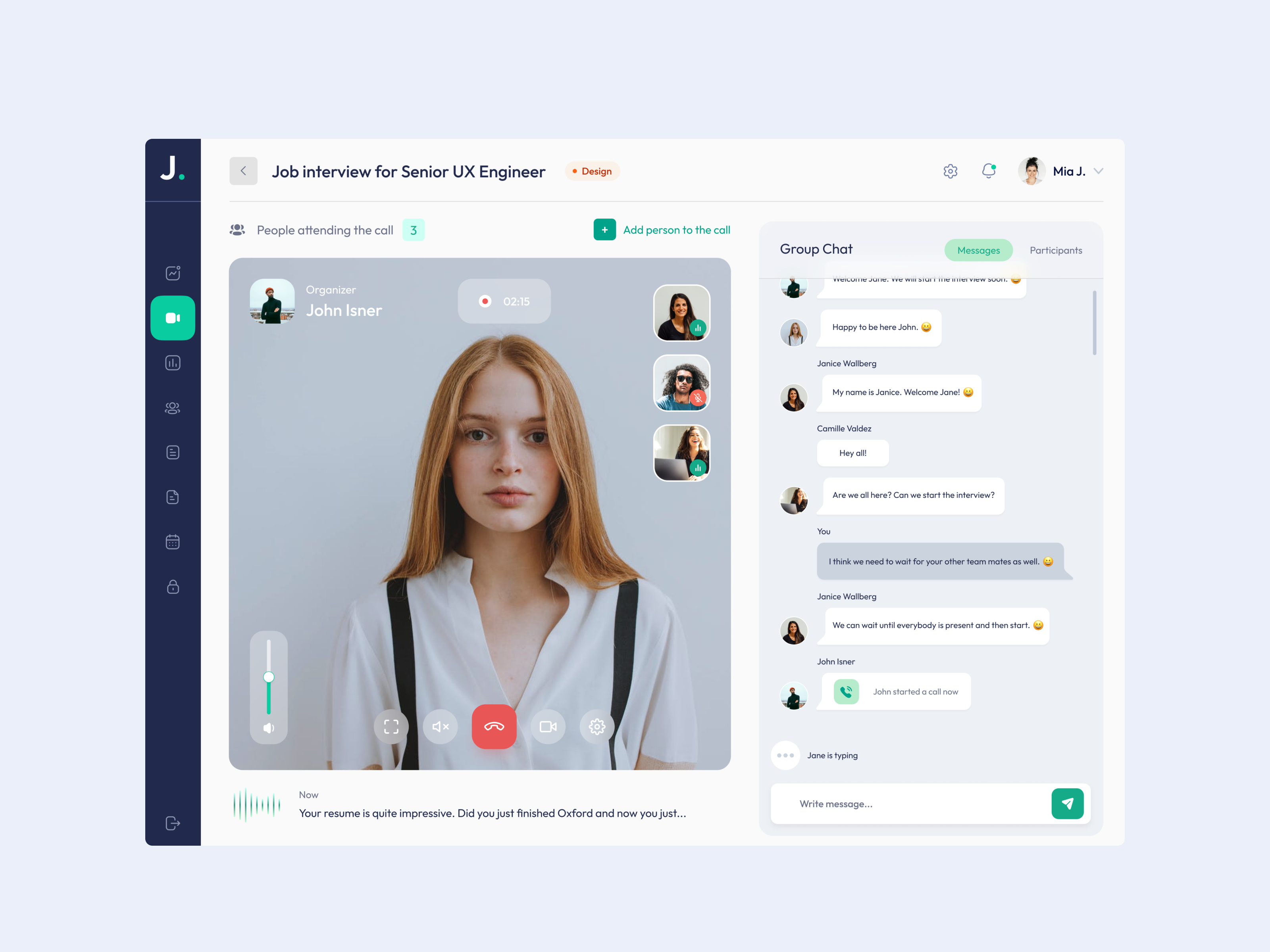 Job Interview Platform by BRIGHTSCOUT on Dribbble