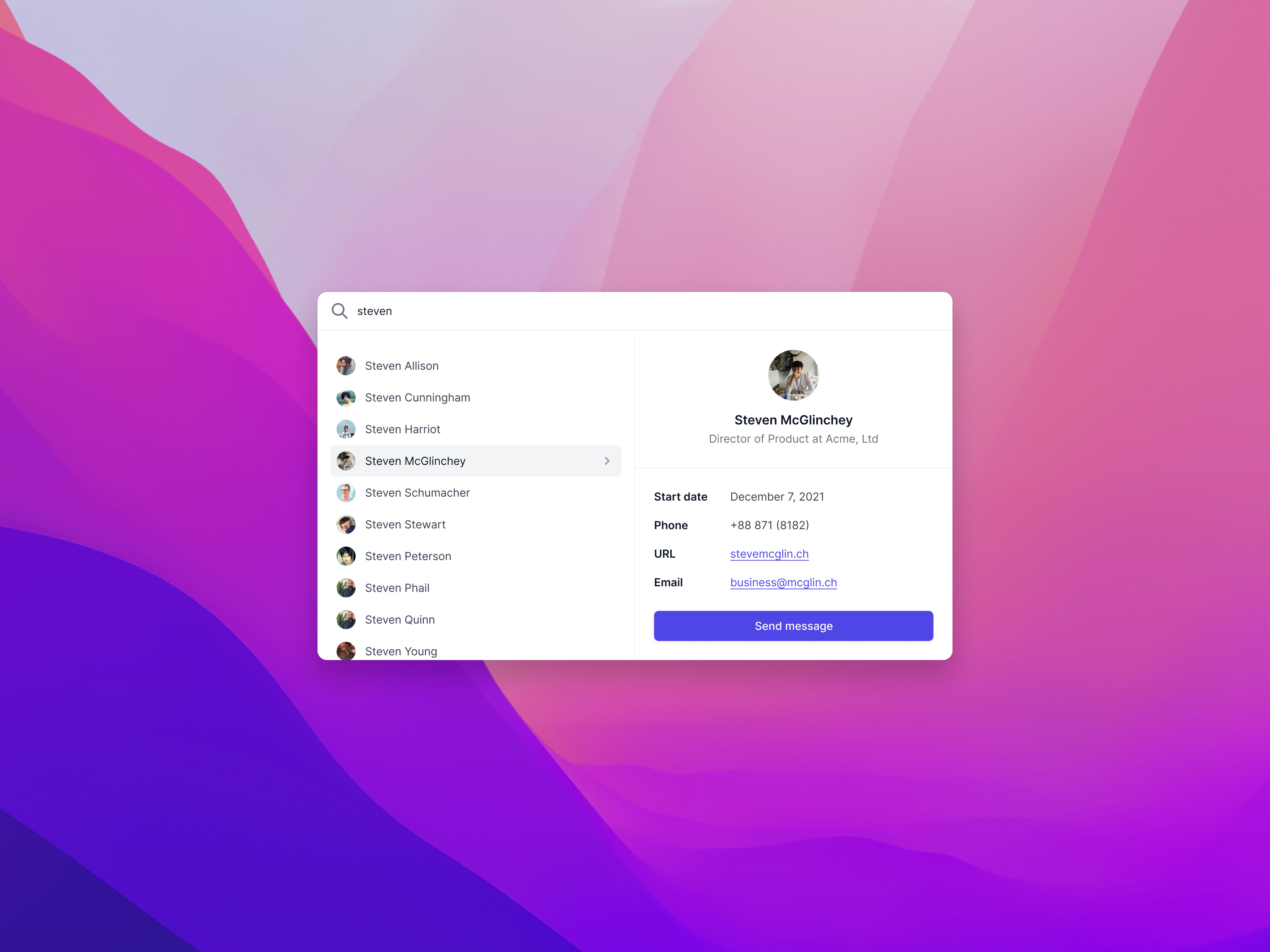 Command Palettes by James for Tailwind Labs on Dribbble