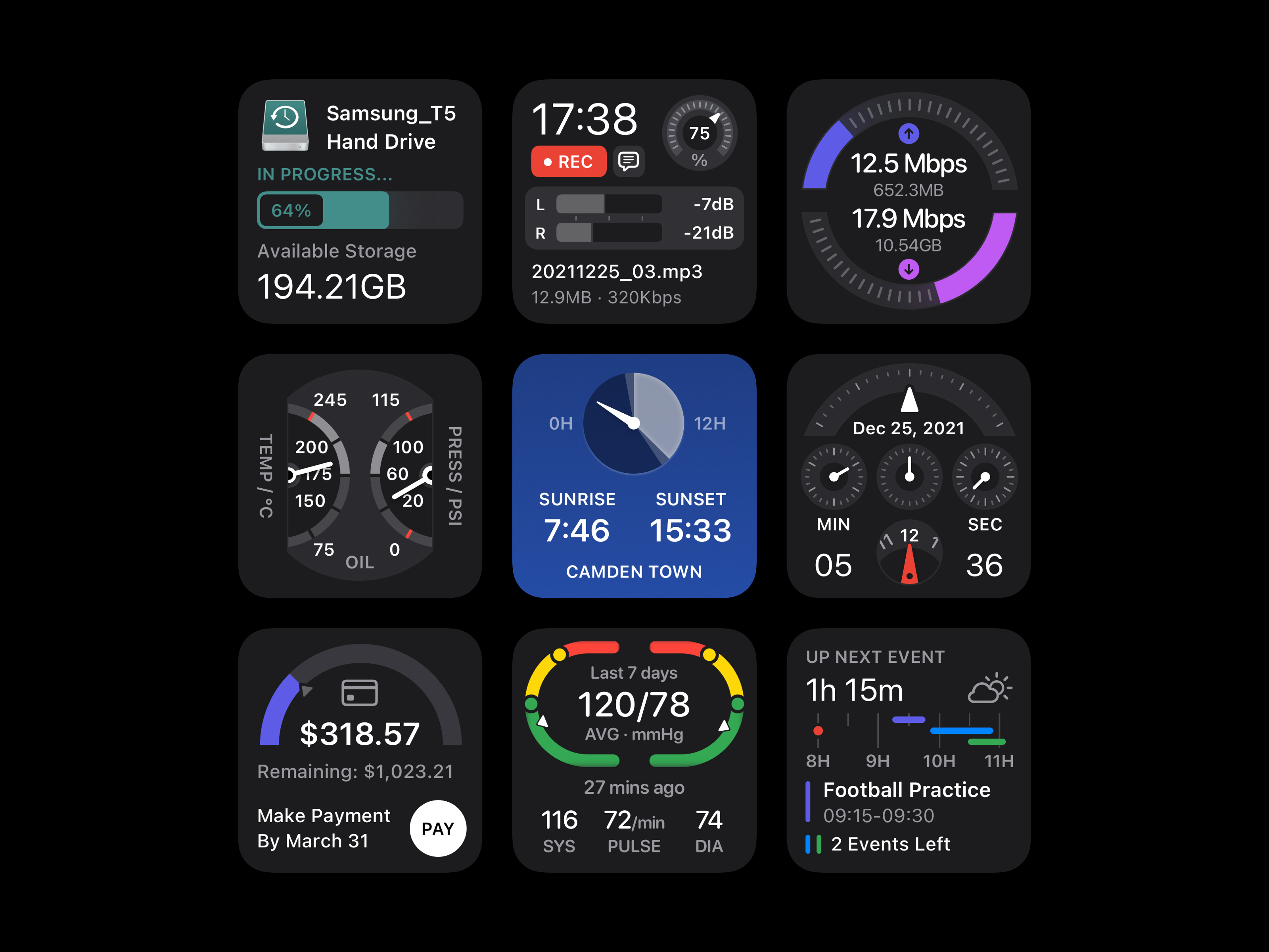 Tool Widgets 7 by yuhang on Dribbble