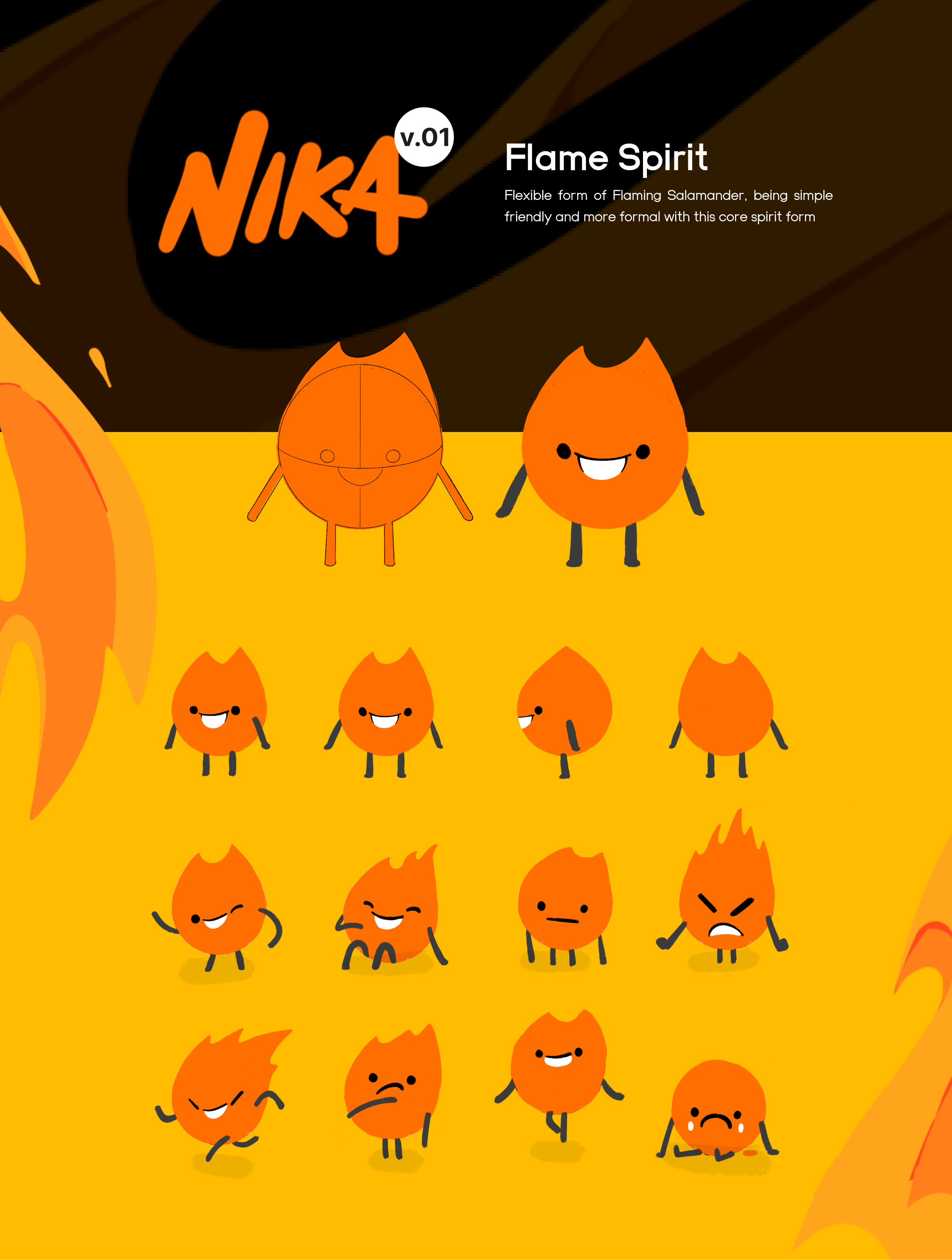 🔥Nika - Odama Mascot by Labib Ahmadin ⚡️ for Odama on Dribbble