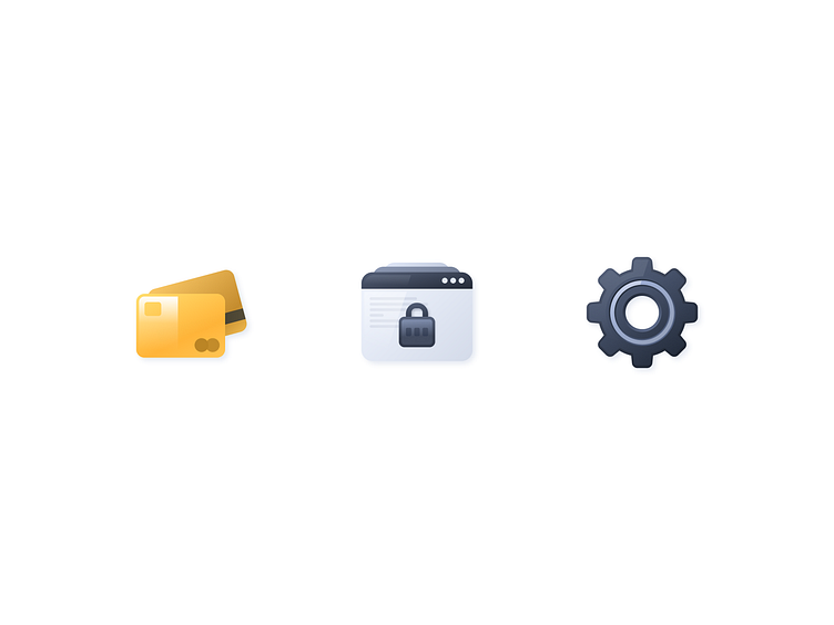 System icons set - Random #2 by Rengised on Dribbble