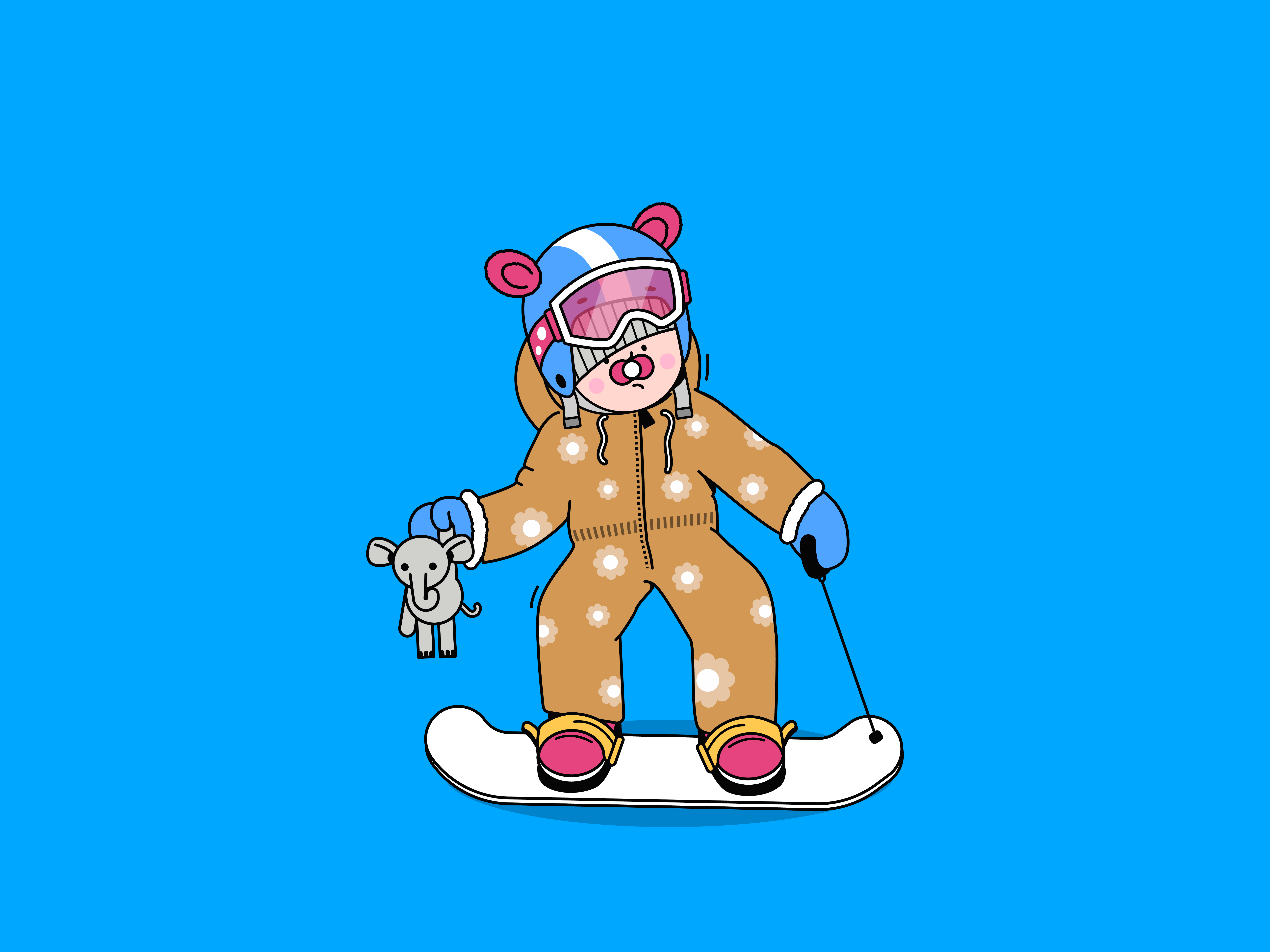 Winter Olympics Characters by Niko Salkola on Dribbble