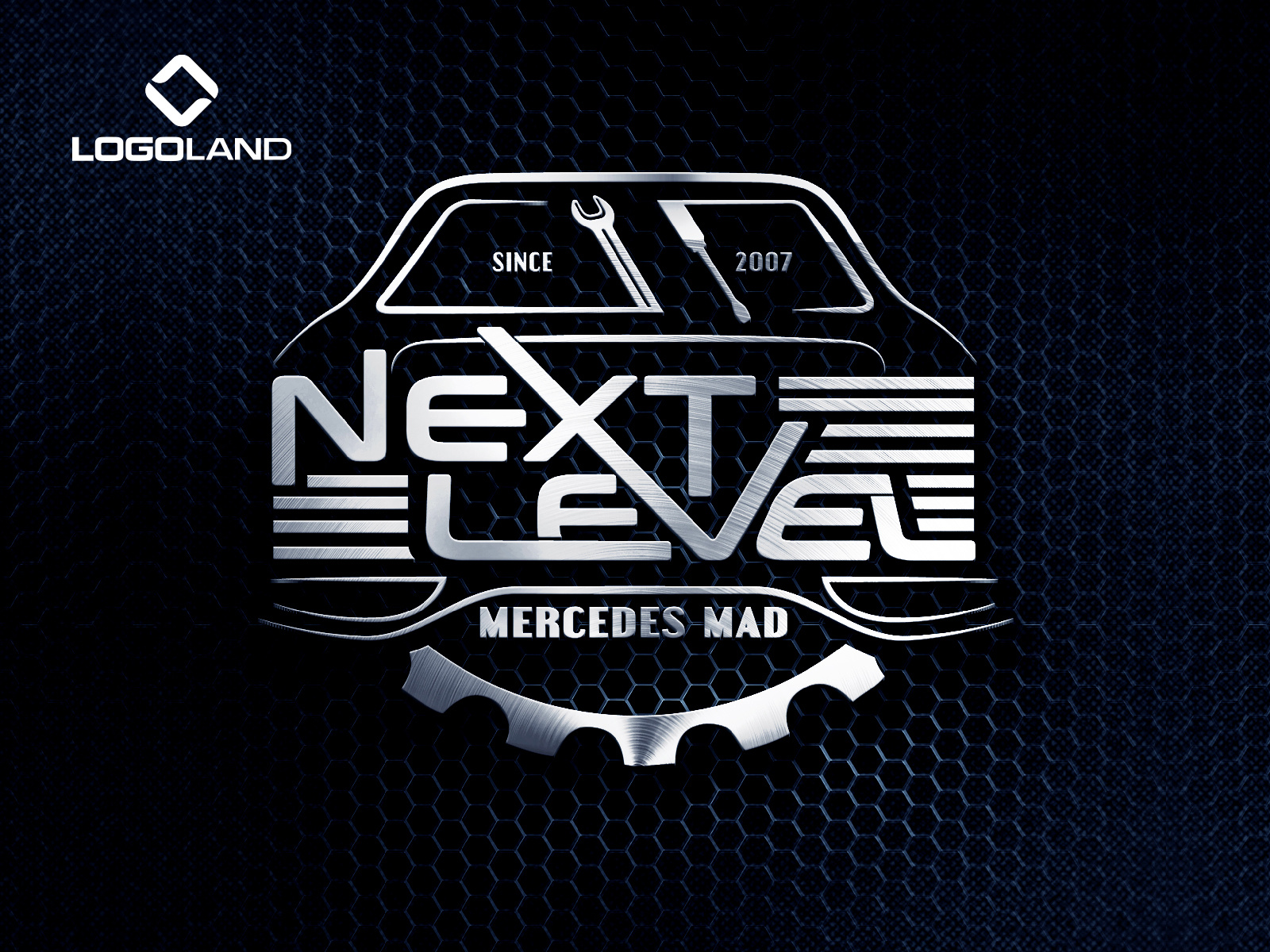 Next Level LOGO by LOGOLAND on Dribbble