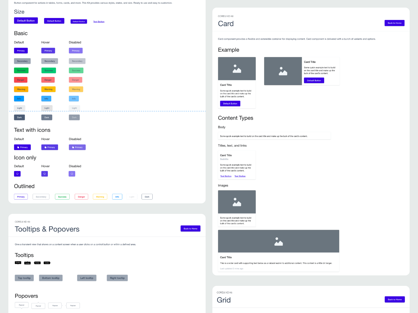 CoreUI Design System by Zvonimir Juranko on Dribbble