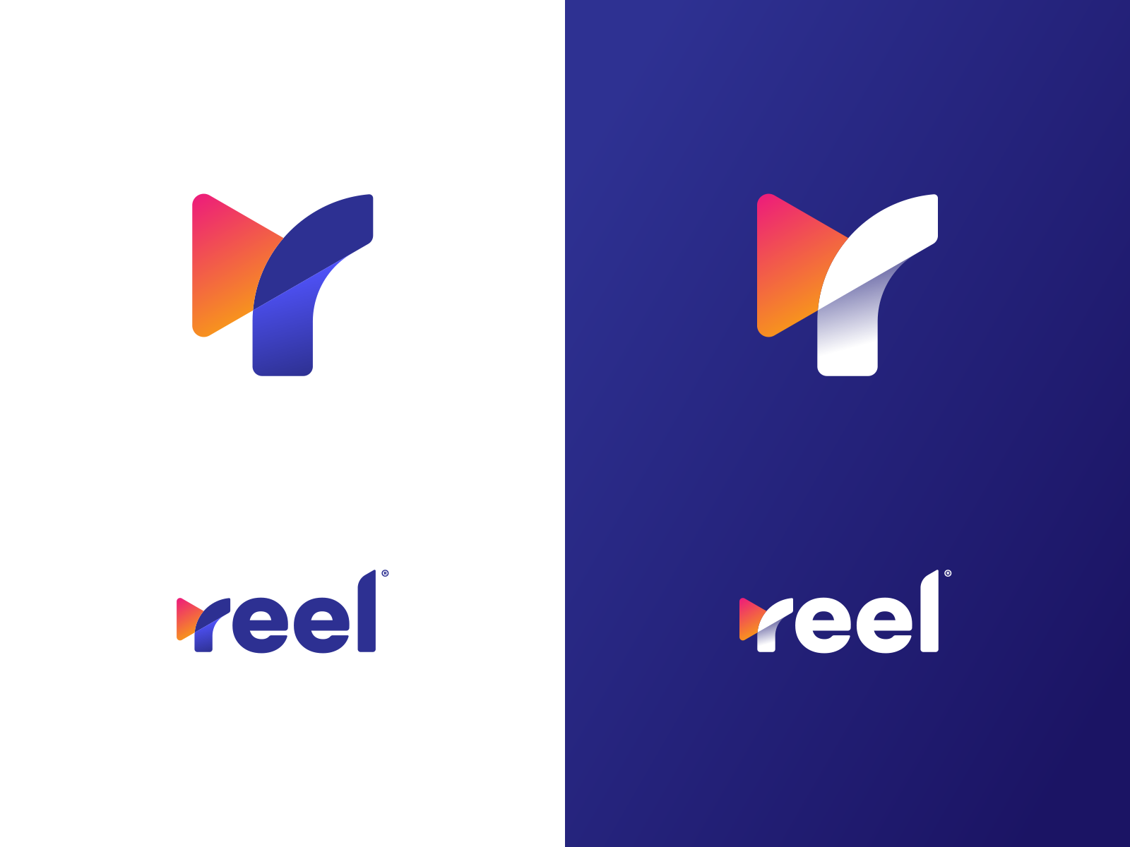 reel® Logo Design Concept by Dmitry Lepisov on Dribbble