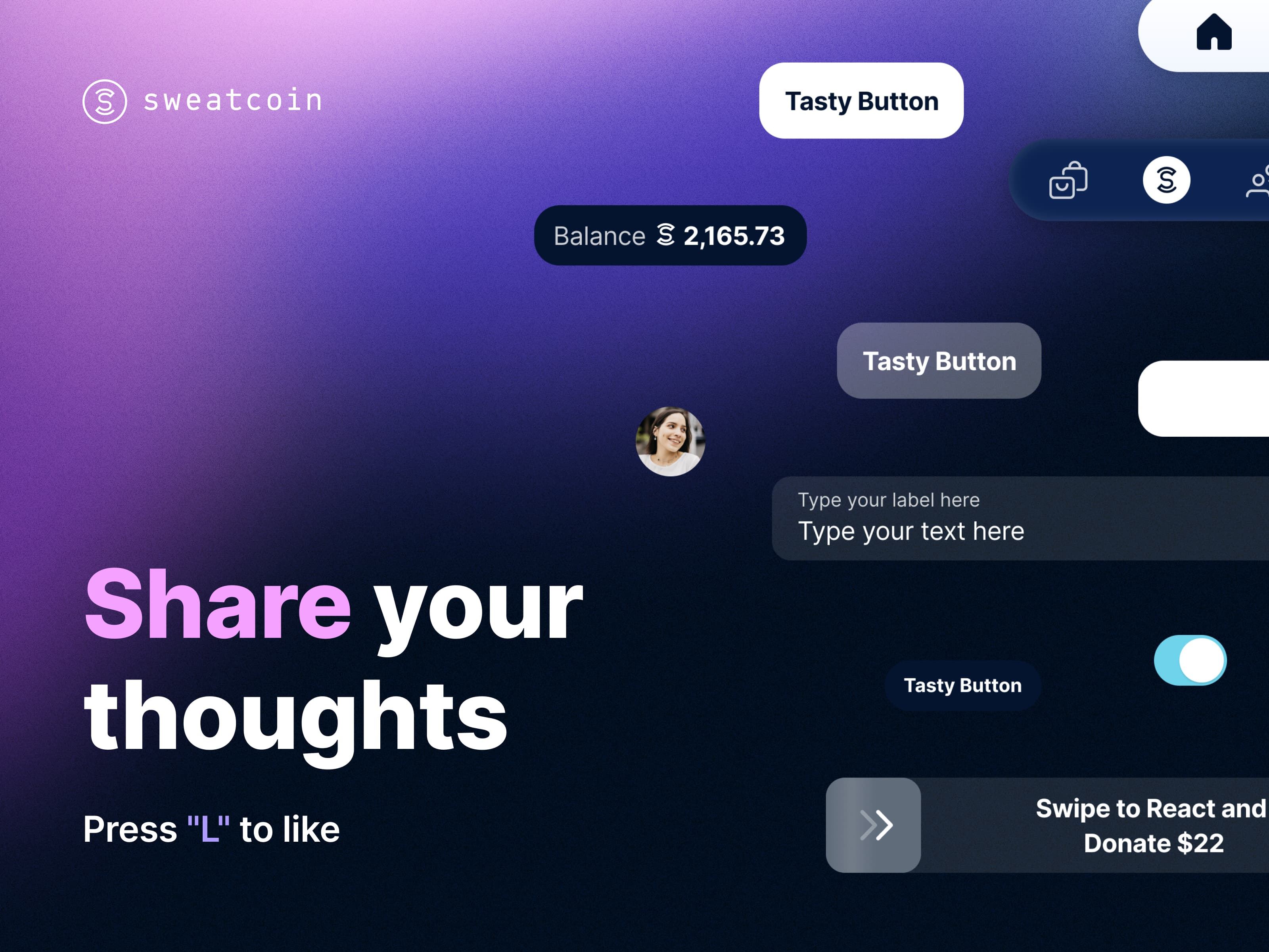Sweatcoin Special Reward Feature (Onboarding) by Kristina Volchek for ...