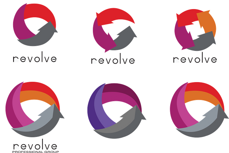 Revolve Sample Logos by Stealth Studioz on Dribbble
