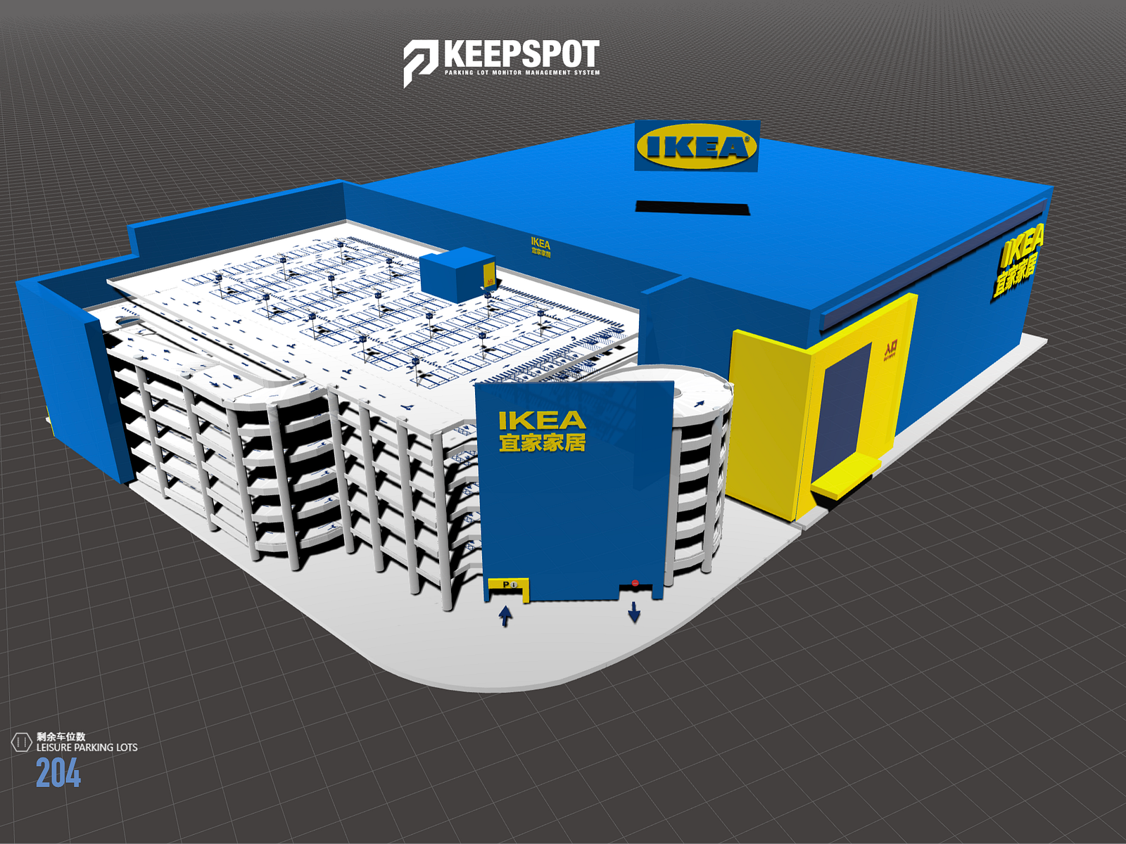 3D Parking Visualization Project for IKEA by Jenniefofo on Dribbble
