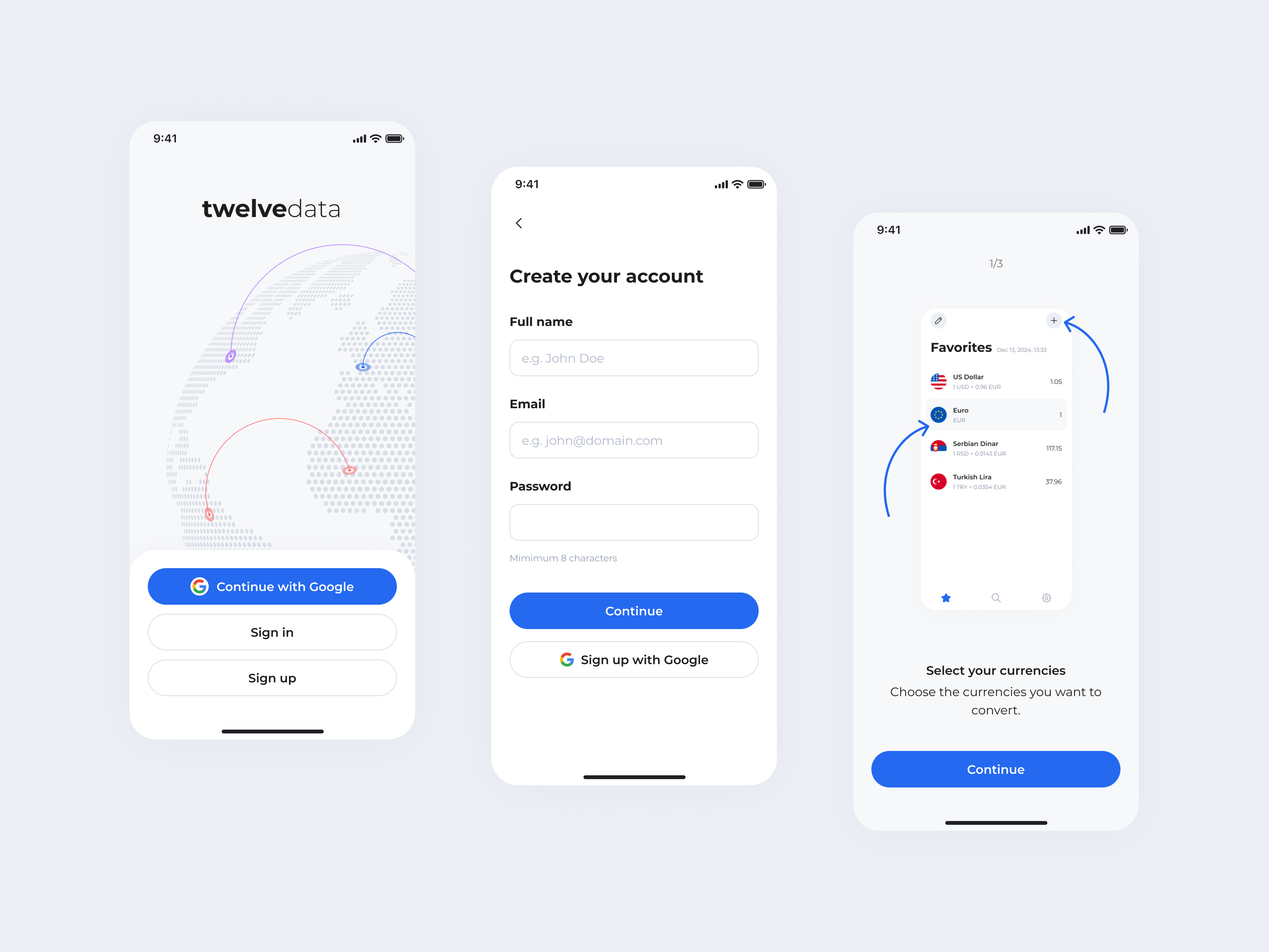 Currency conversion app by mauash on Dribbble