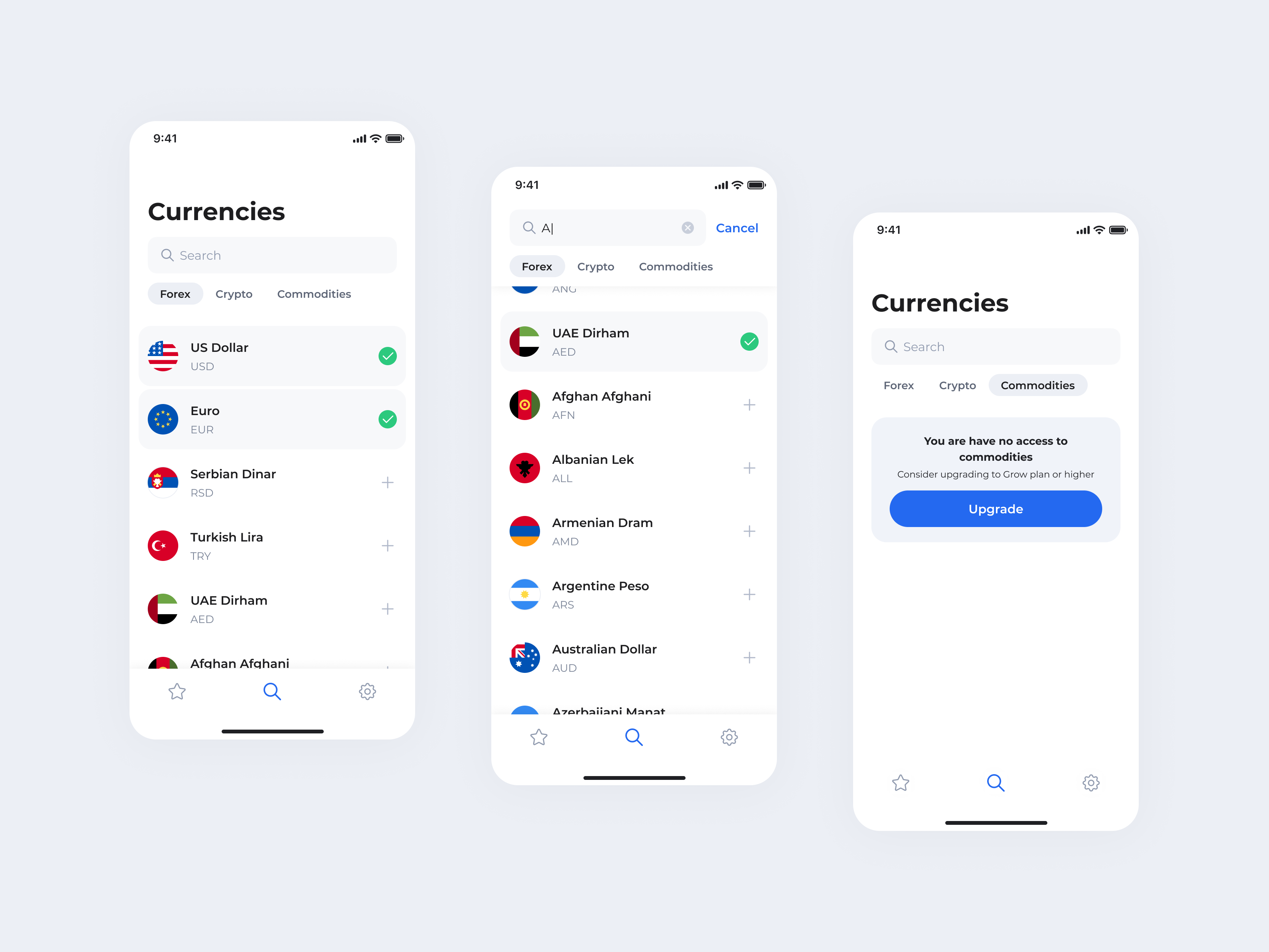 Currency conversion app by mauash on Dribbble