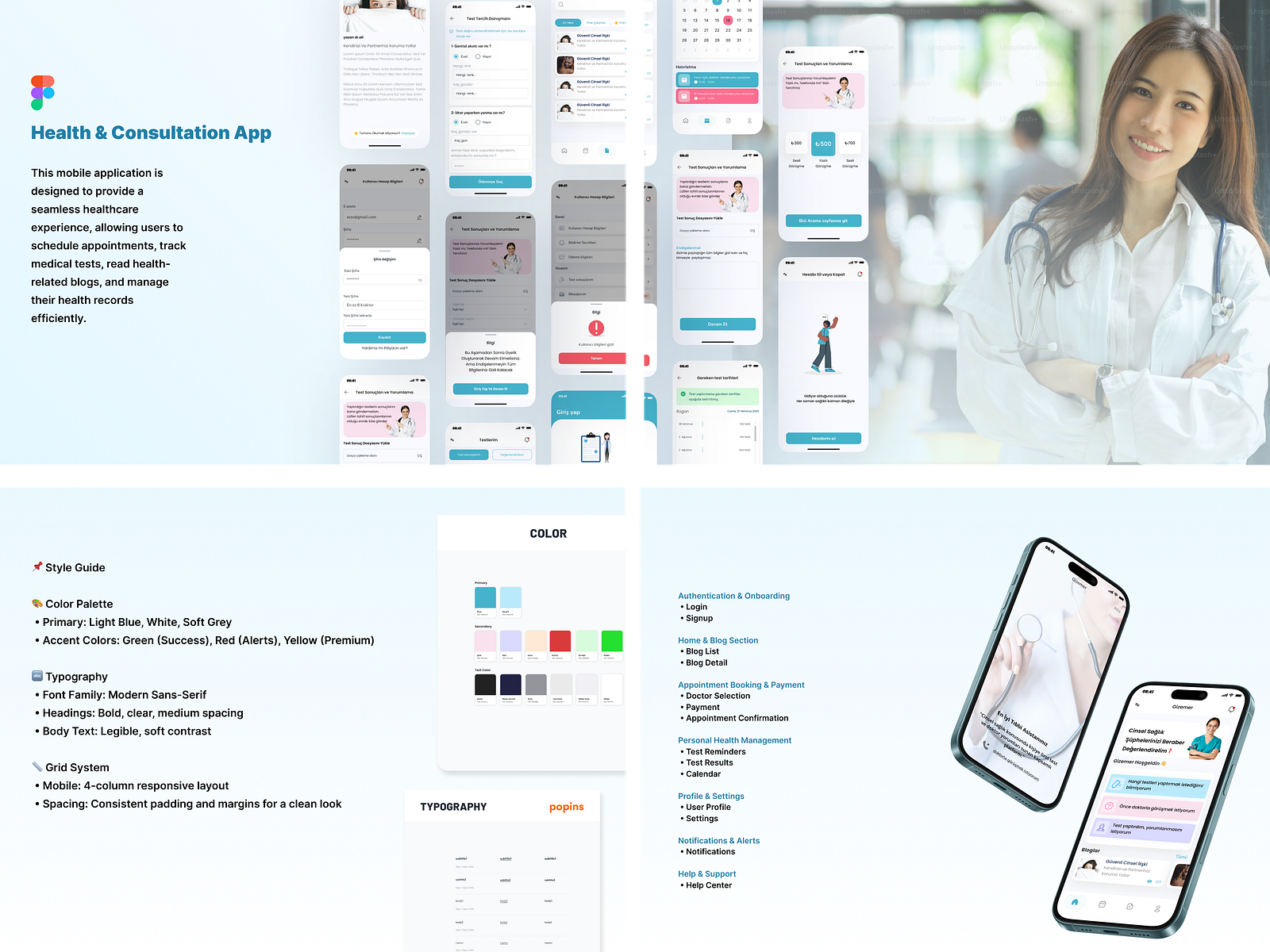 Health & Consultation App by atousa Ghaffarpour on Dribbble