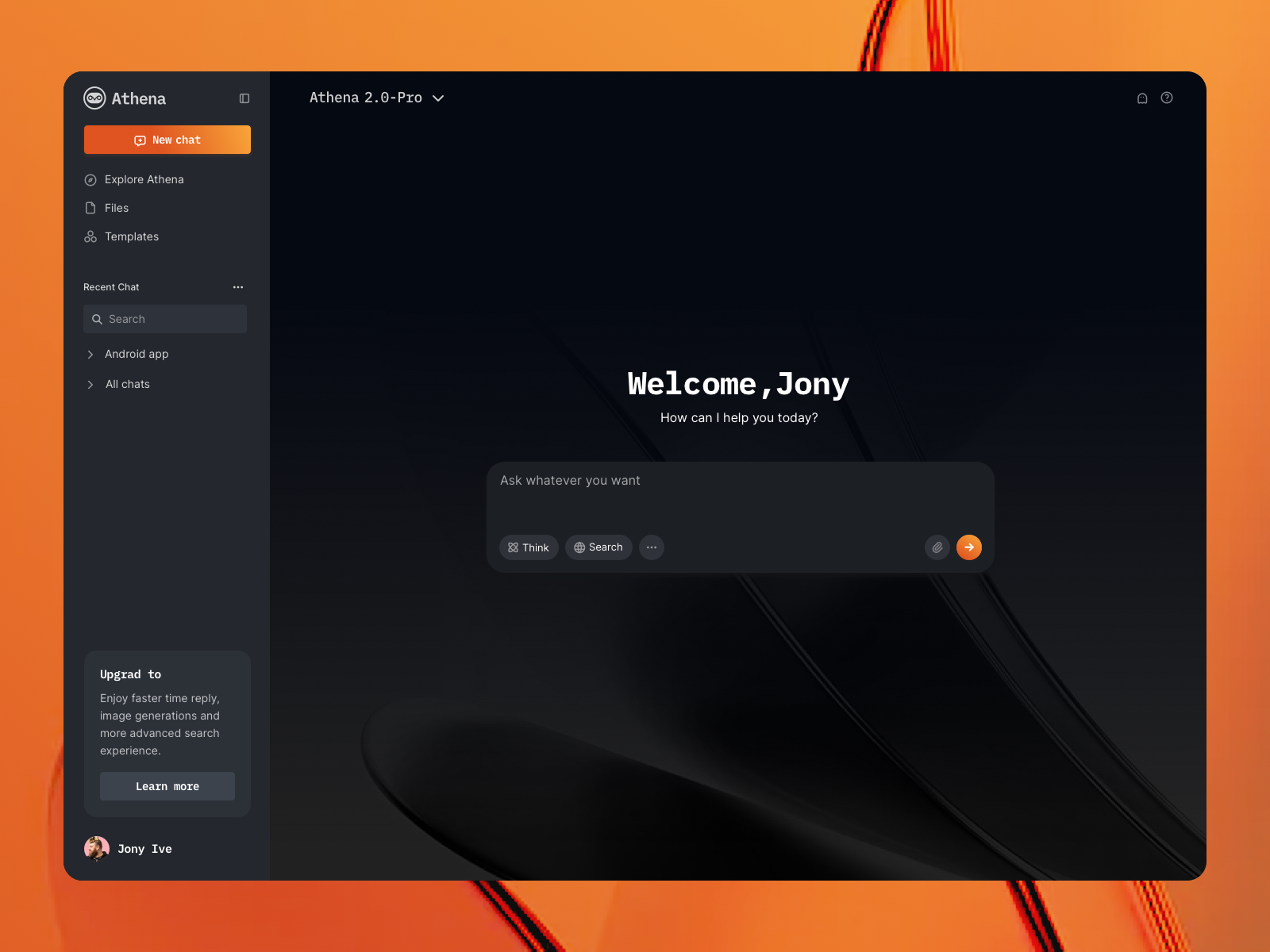 Athena - Welcome by Inara Studio on Dribbble