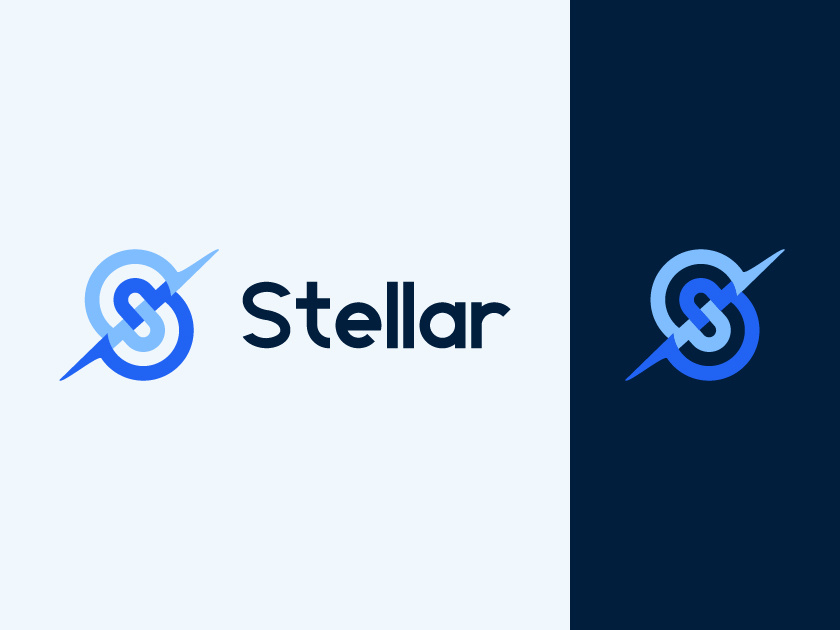 Stellar logo design by Rafiz Studio on Dribbble