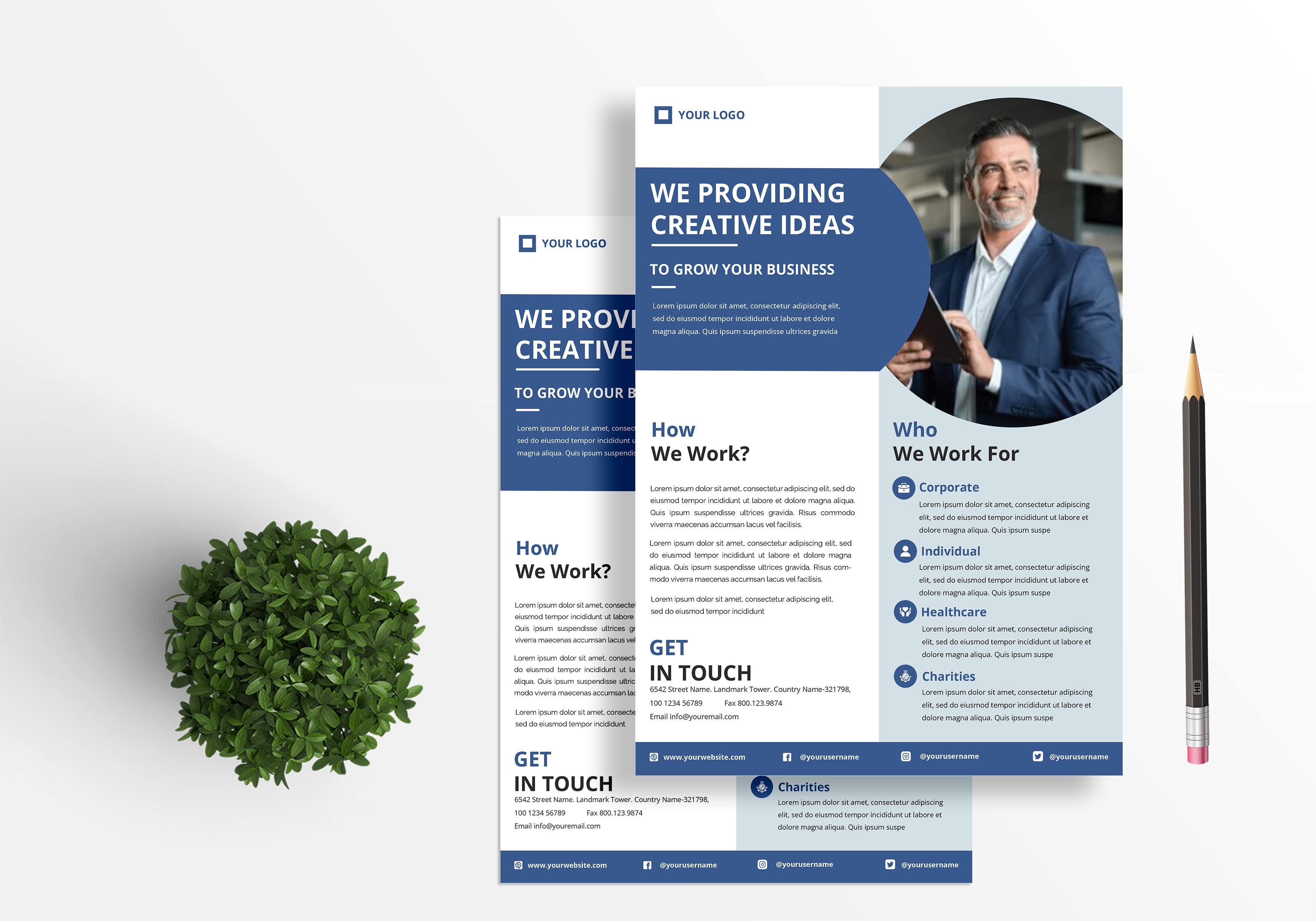 Corporate flyer designs by Jenuk Akter on Dribbble