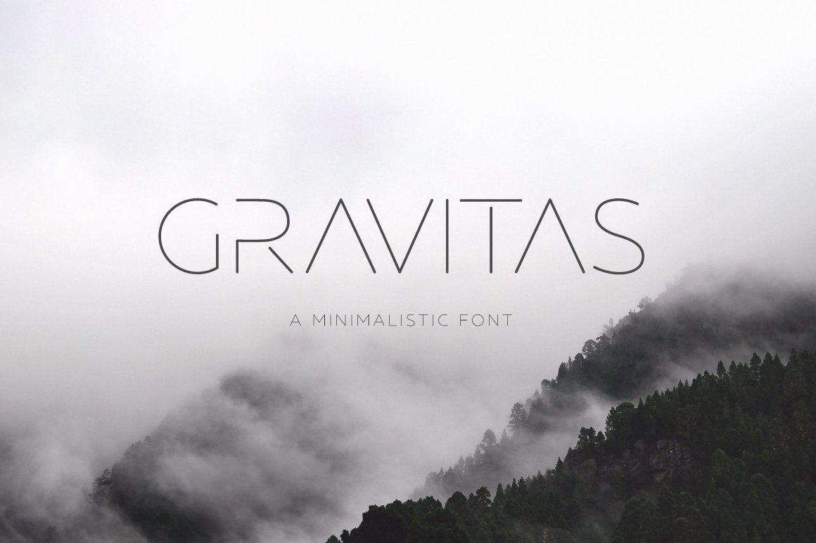 GRAVITAS Modern font by Isabella Fame on Dribbble