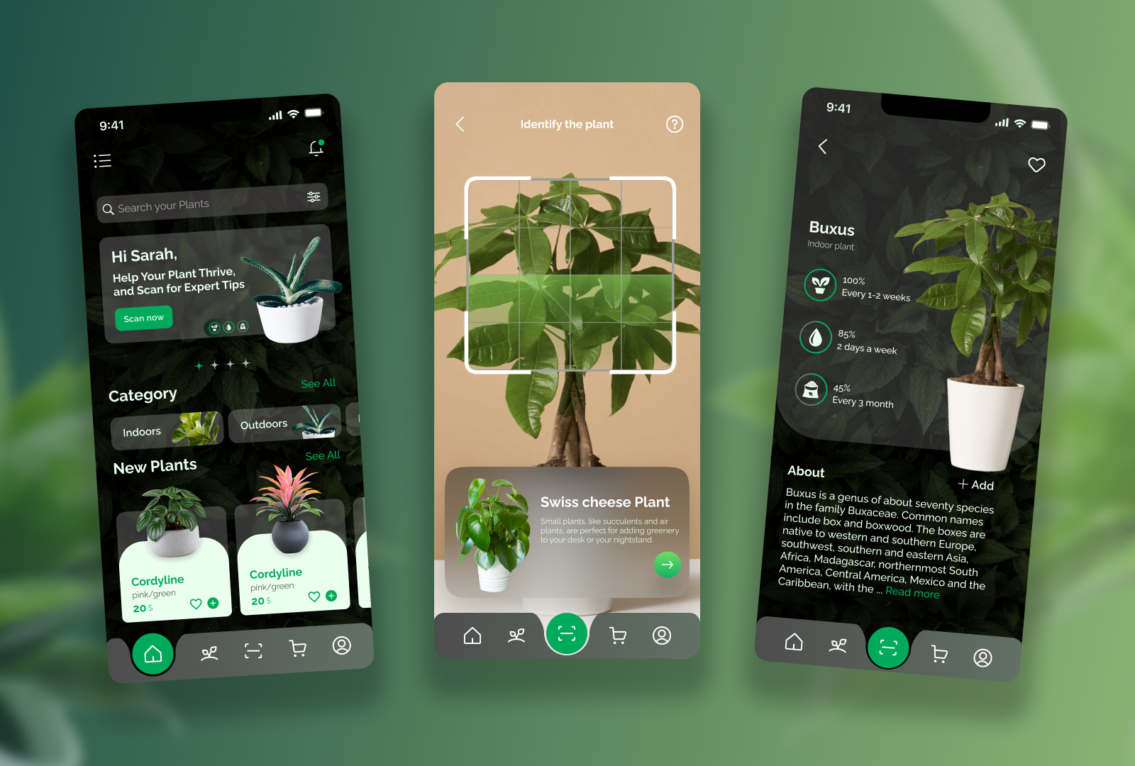 Plant Care App🌿 by ArtEvo-Studio on Dribbble