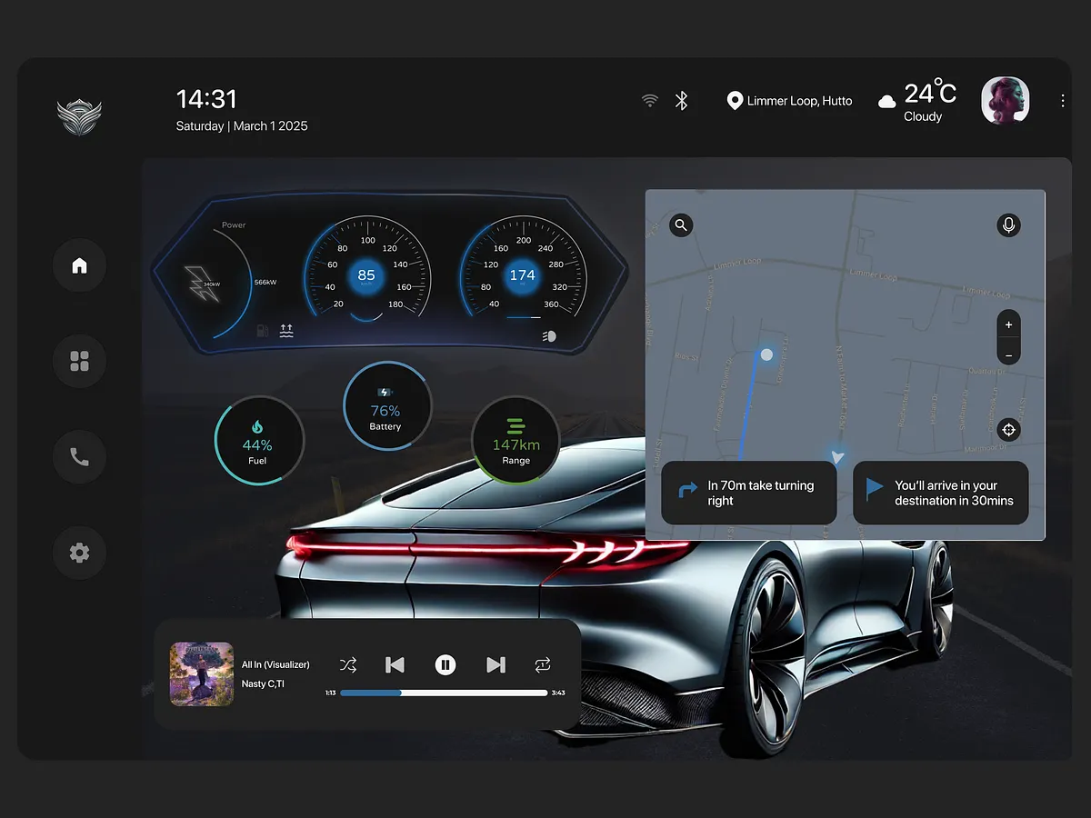 Browse thousands of Car Hmi images for design inspiration | Dribbble