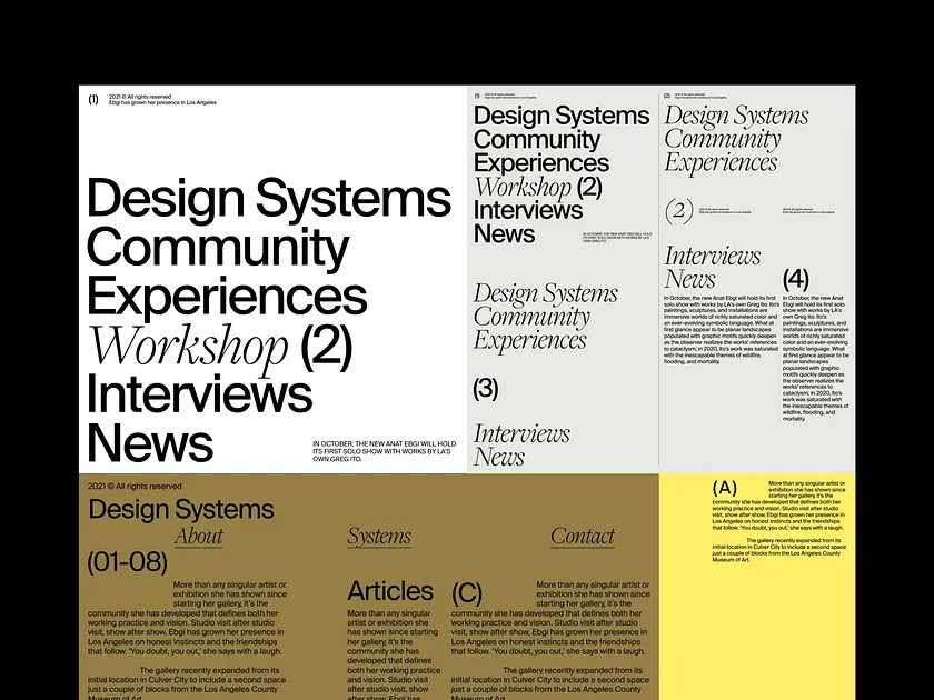 Browse thousands of Layout images for design inspiration | Dribbble